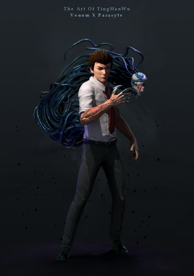 ArtStation - Venom+ParasyteMIGI
