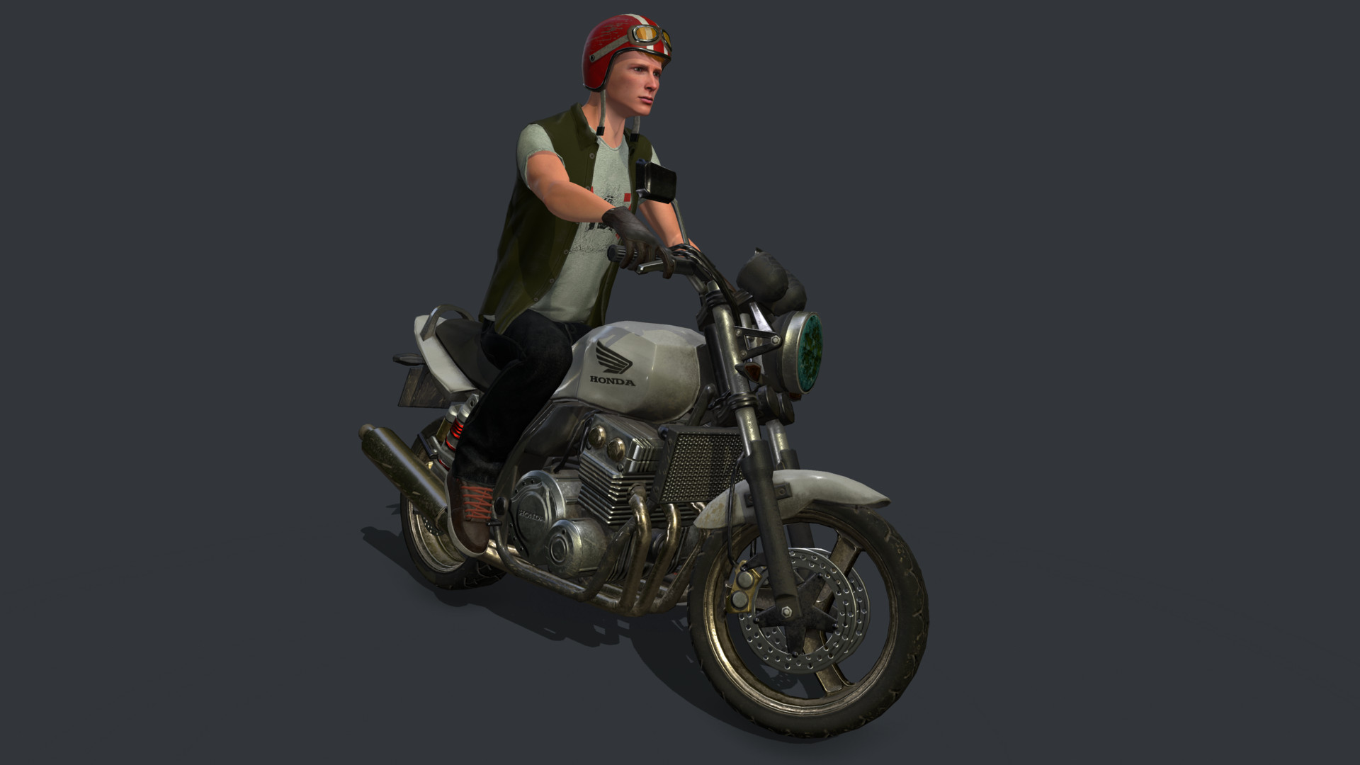 Rostyslav Serhienko - Rider