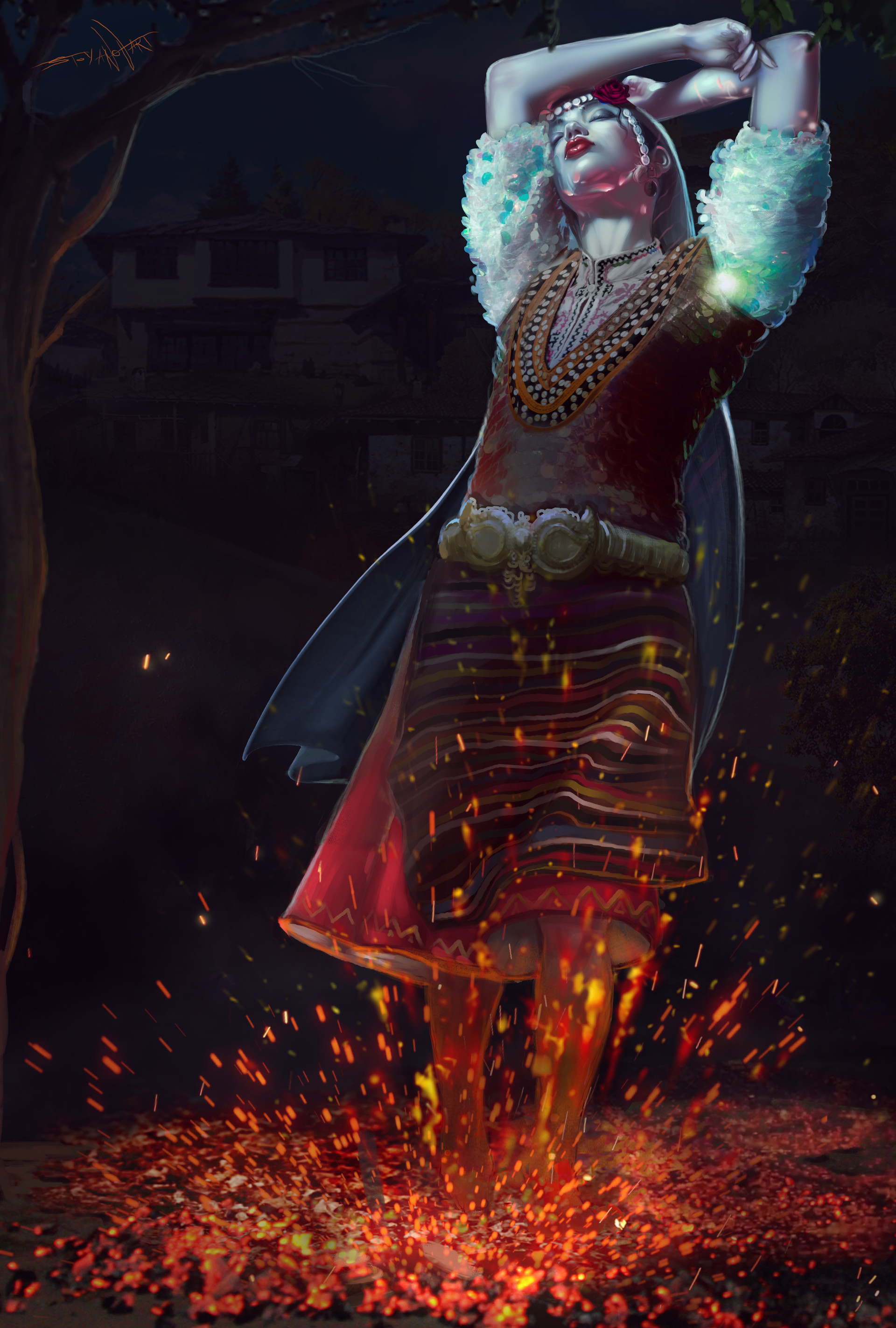 ArtStation - Bulgarian Firewalking