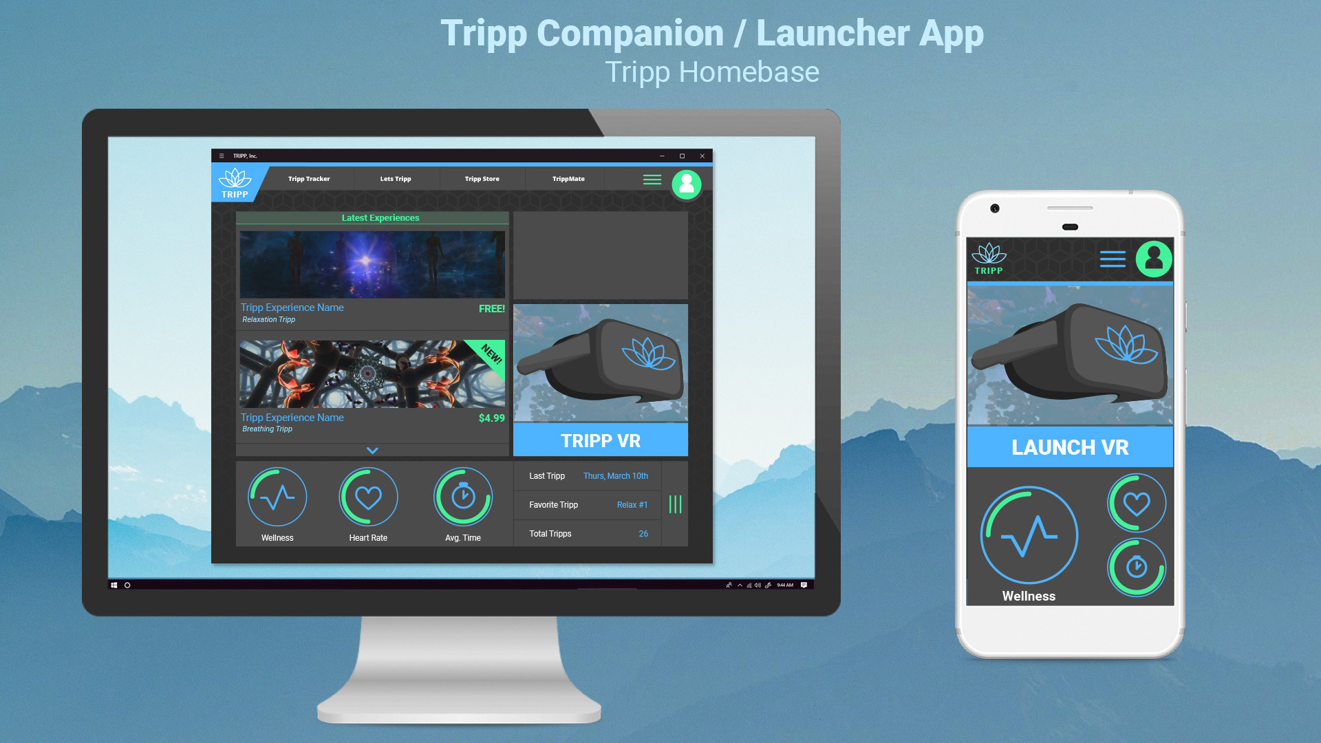 ArtStation - TRIPP App & VR Design