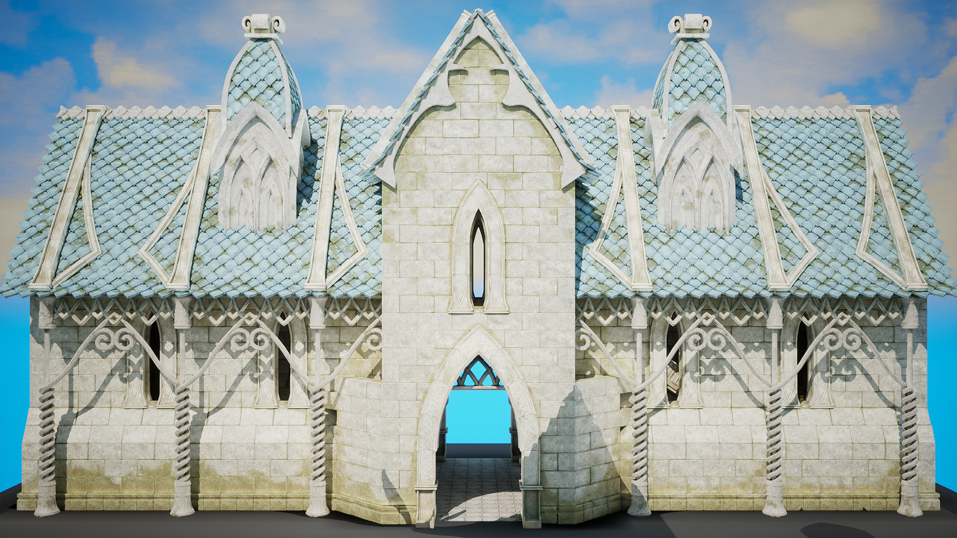 ArtStation - High Elf Fantasy Environment