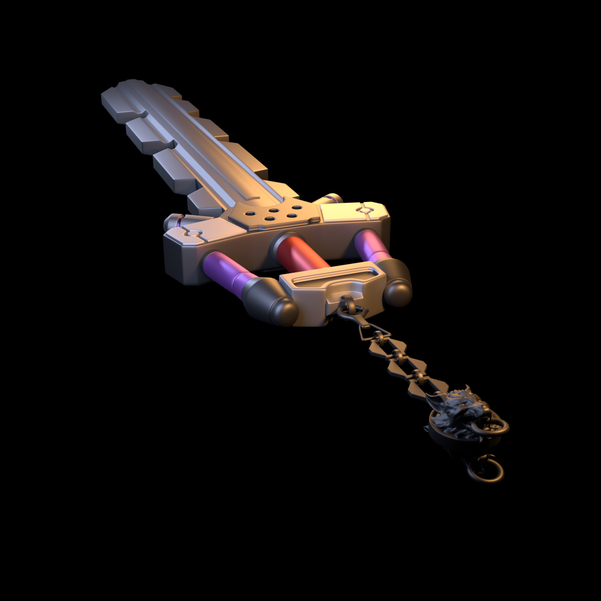 Fenrir Keyblade Kingdom Hearts 2