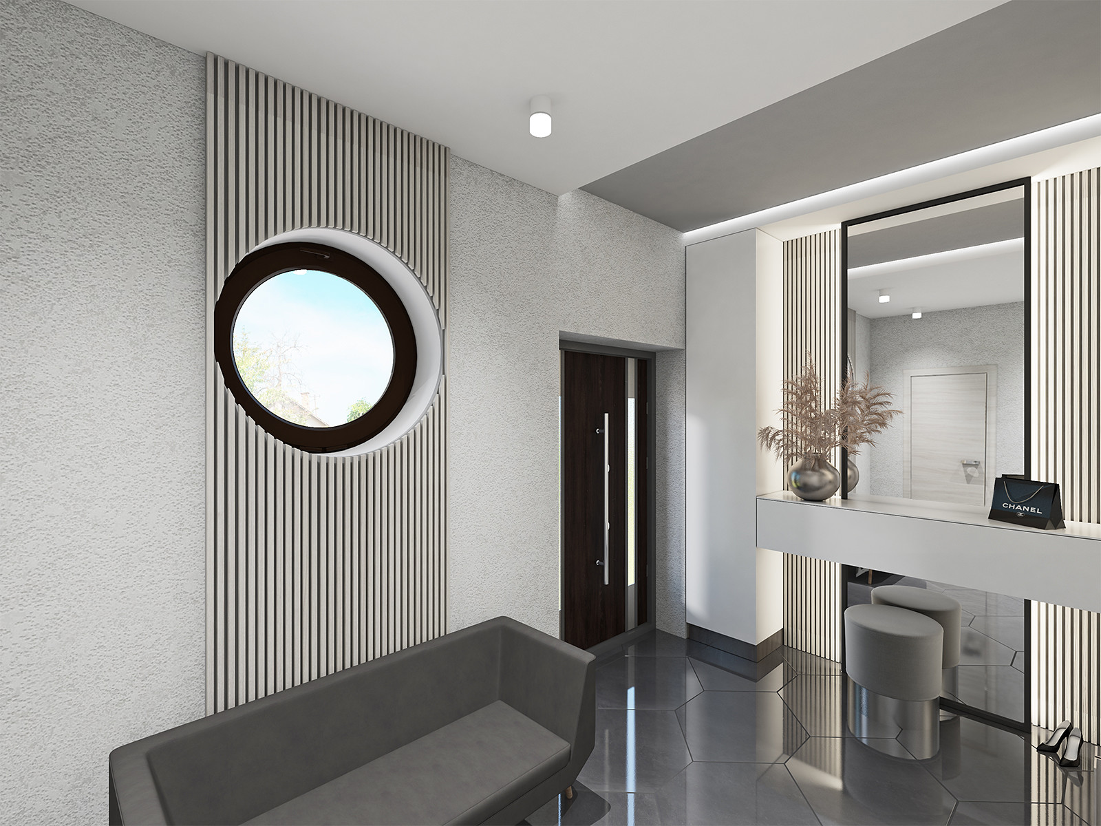 ArtStation - 3D HALLWAY VISUALIZATION