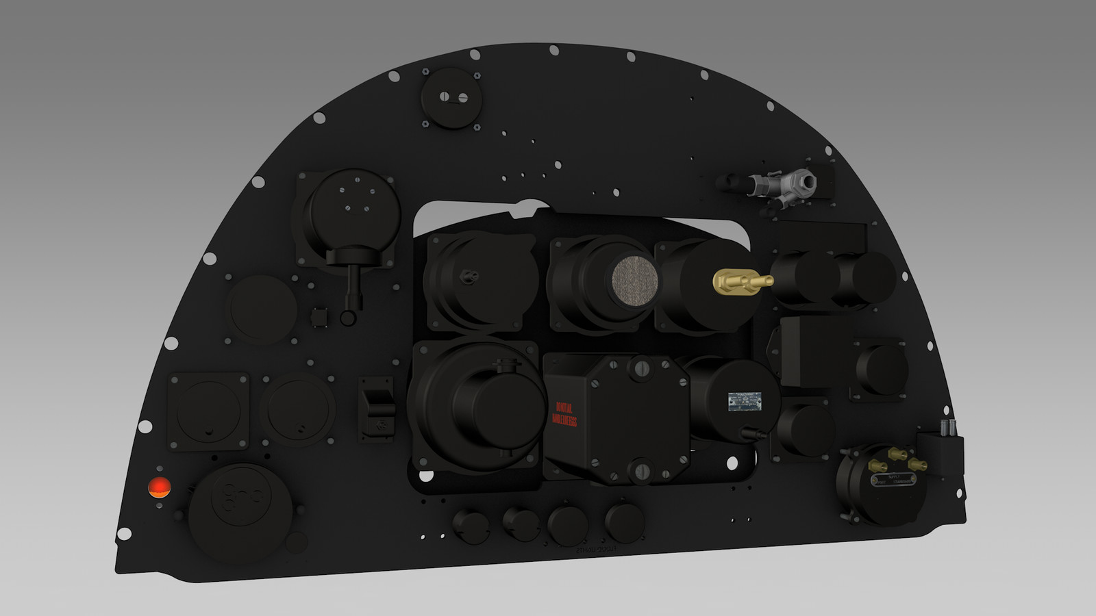 Maurizio Pavesi - Spitfire MK I Instruments Panel
