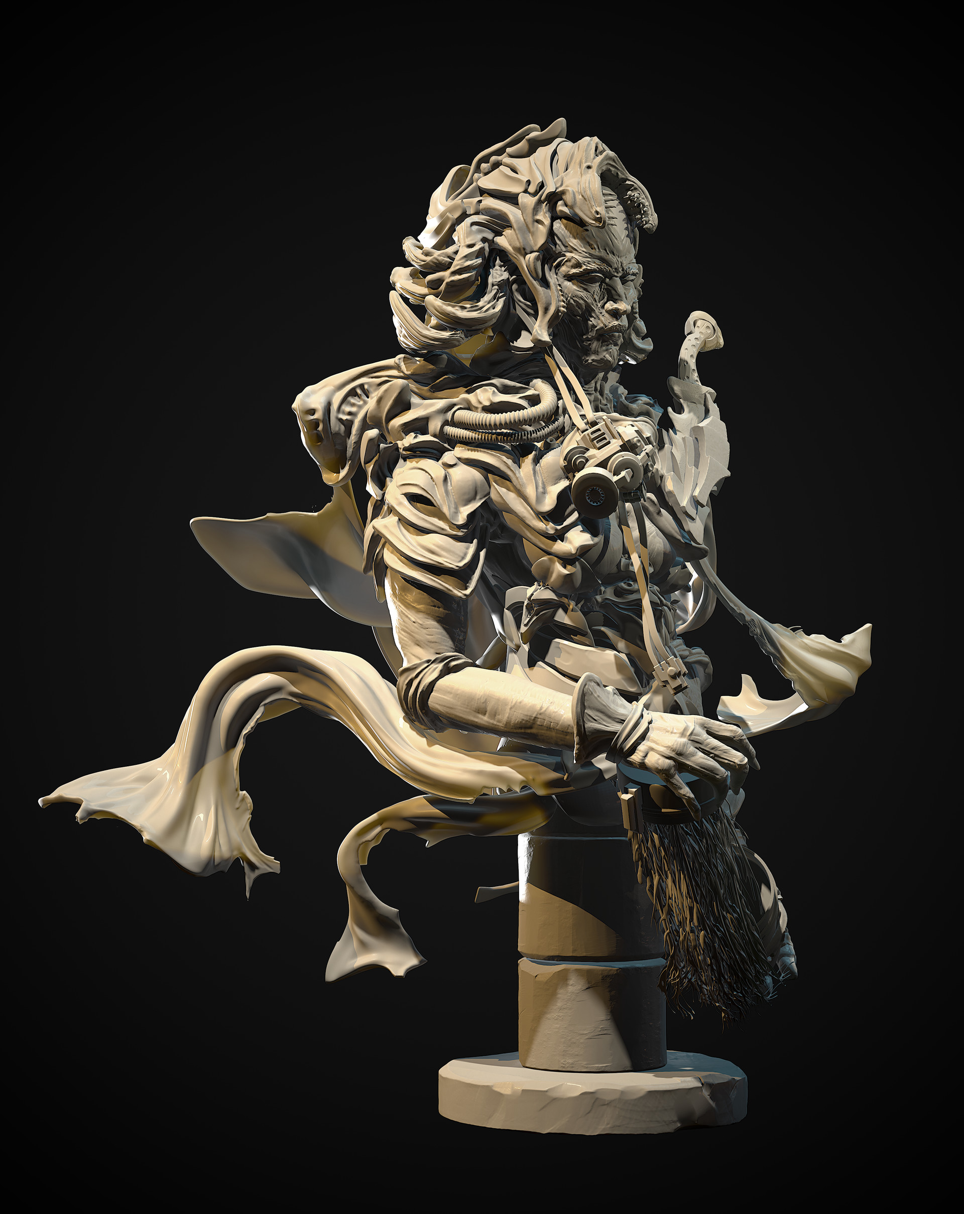 DUNE_Inspiration Judgement on Arakis by Rudolf Béres : r/ImaginaryArrakis