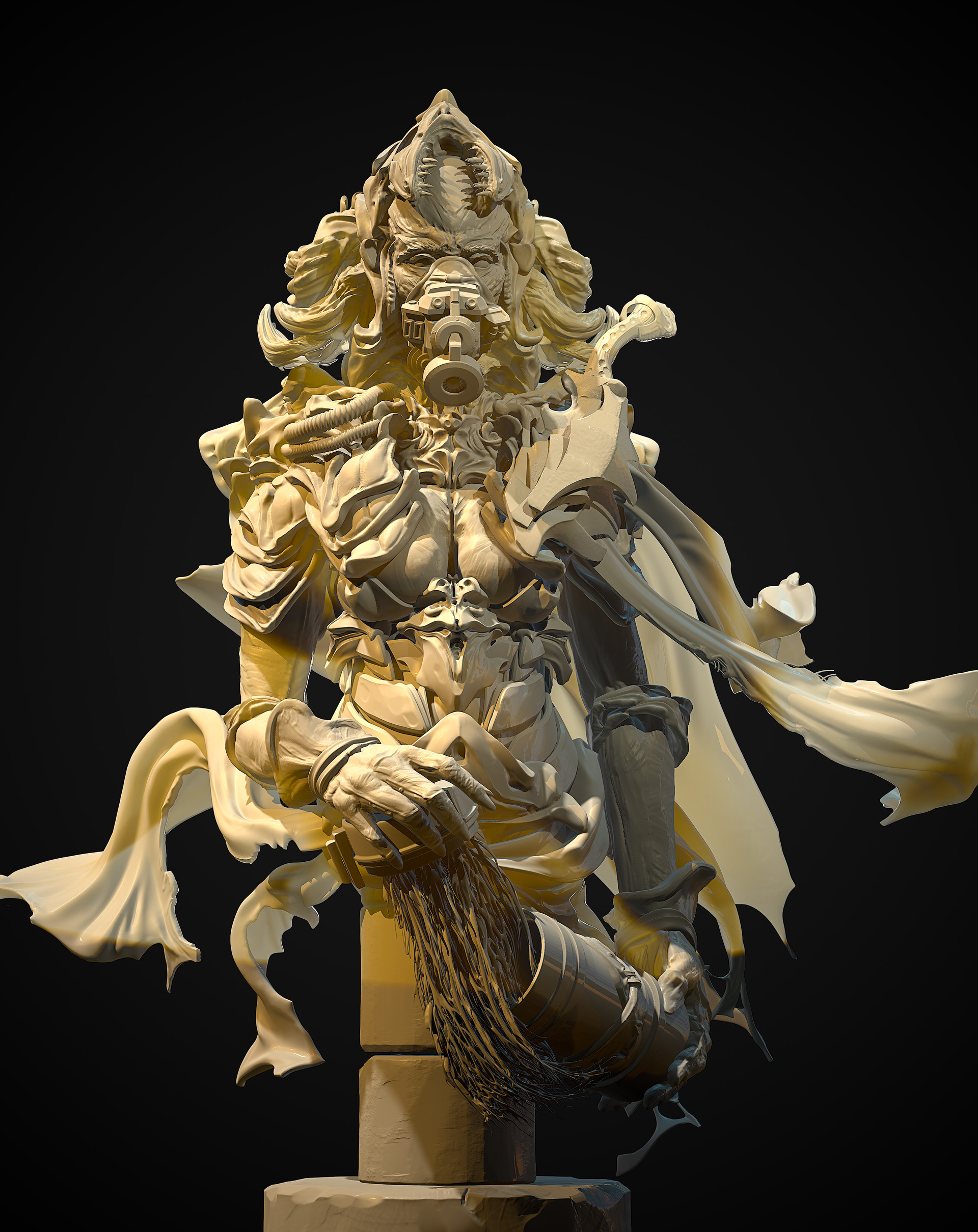 DUNE_Inspiration Judgement on Arakis by Rudolf Béres : r/ImaginaryArrakis