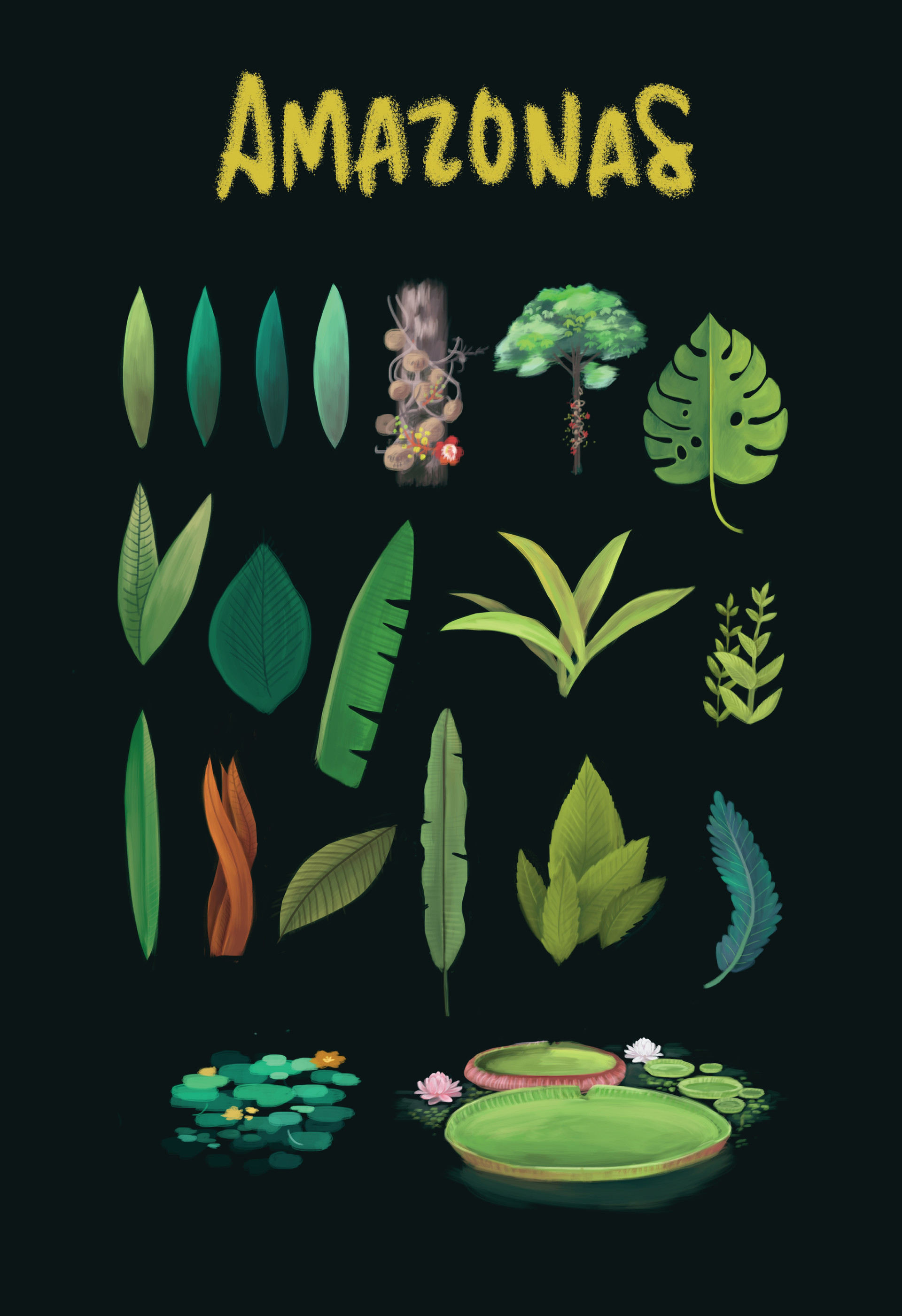 ArtStation - DIGITAL PAINTING - AMAZONAS