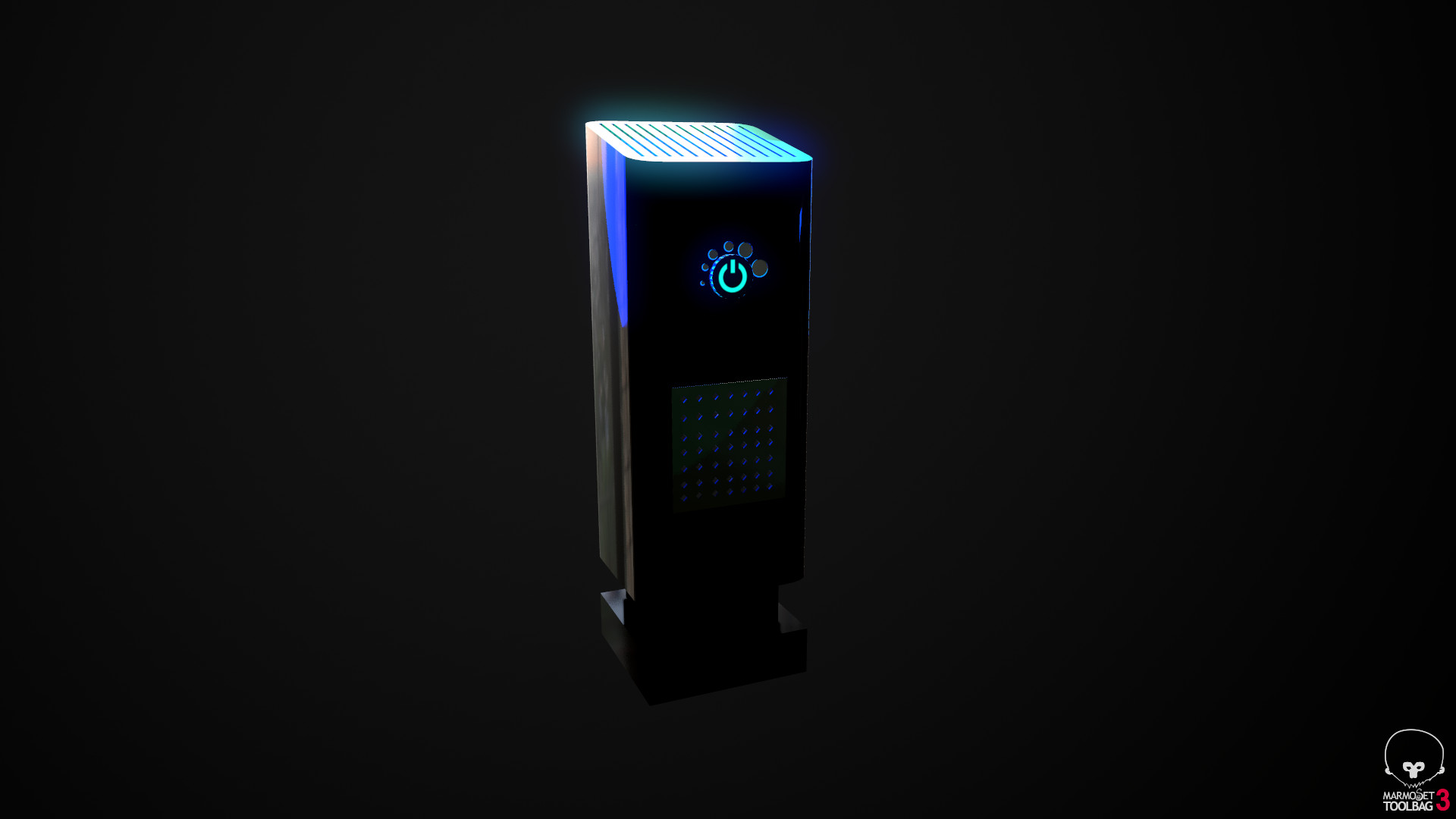 ArtStation - Futuristic Air Purifier