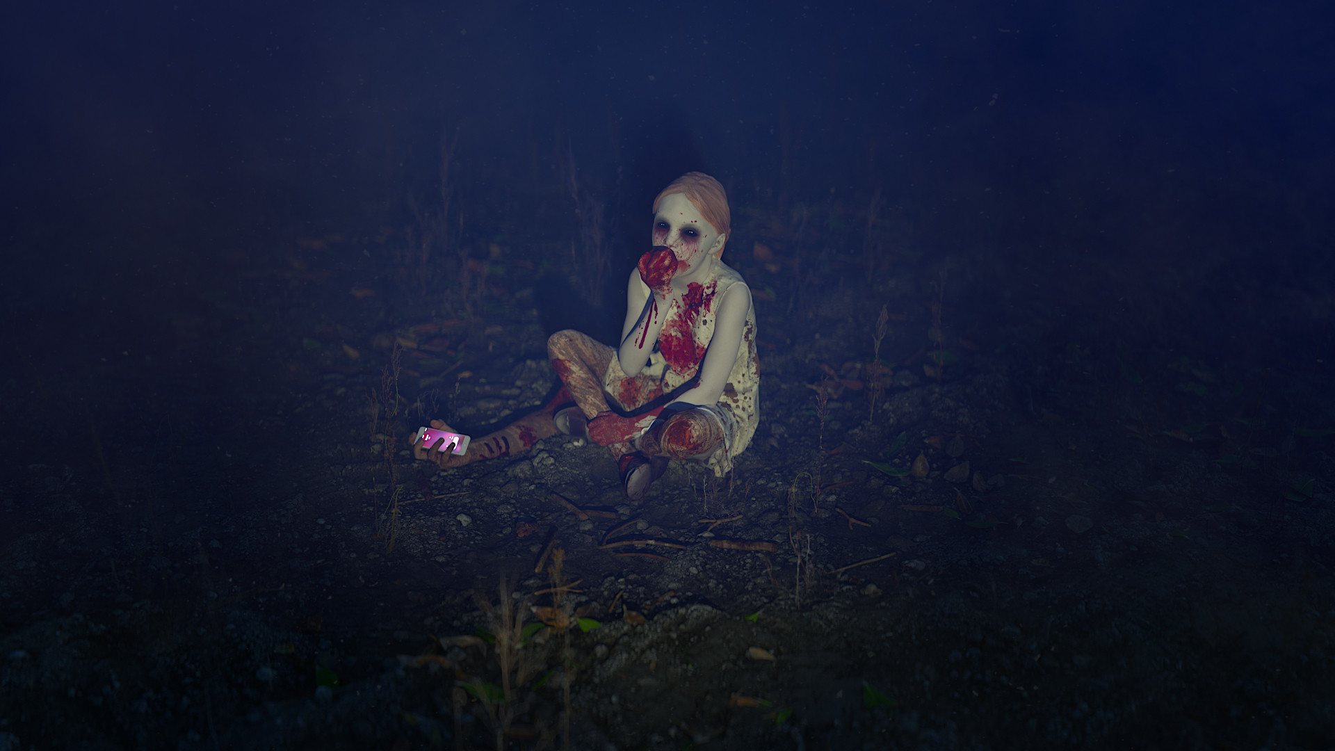 ArtStation - How a Ghoul orders food delivery