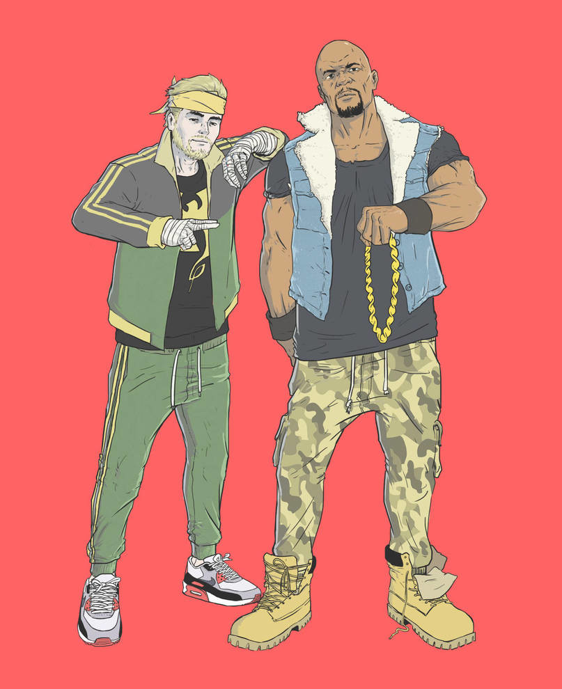 ArtStation - IRONFIST & LUKE CAGE X REDESIGN