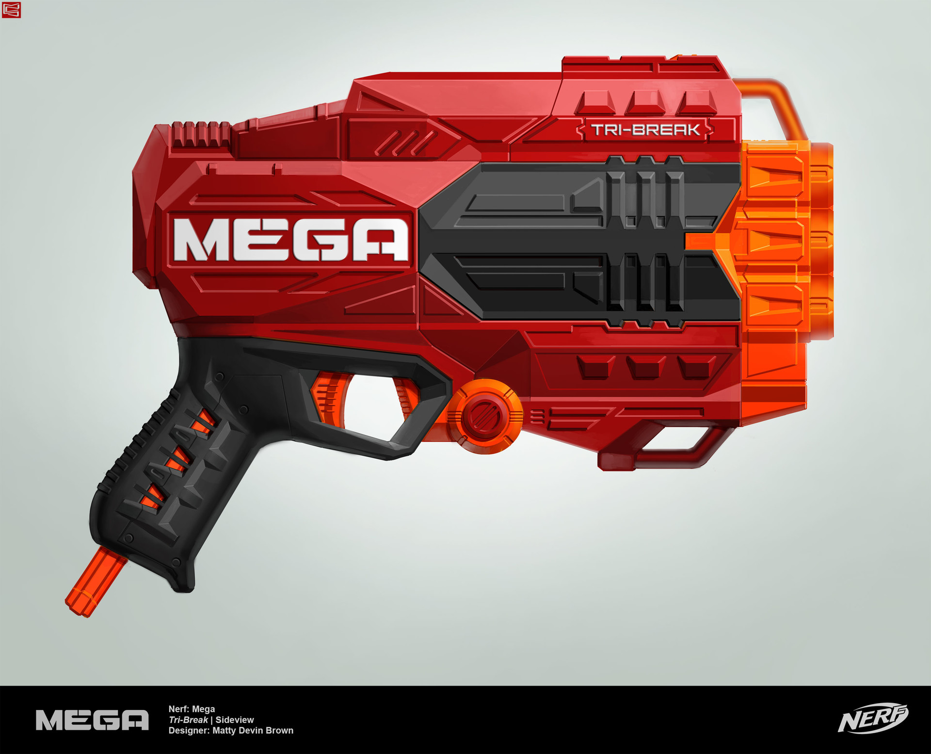Matty Devin Brown - Nerf - MEGA: Tri-Break
