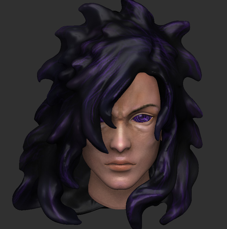 ArtStation - Uchiha Madara Head