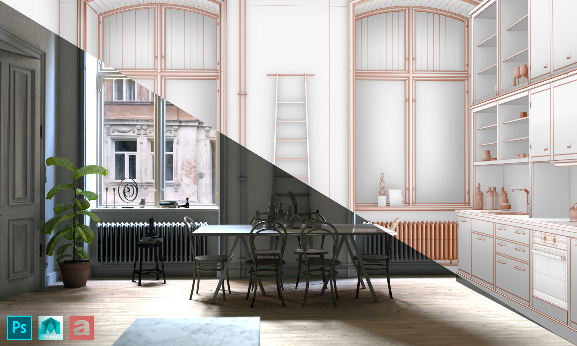 ArtStation - CG INTERIOR_V01