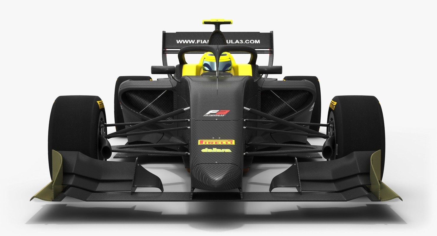 OpticalDreamSoft - Formula 3 Dallara F3 Season 2019 Race Car 3D model
