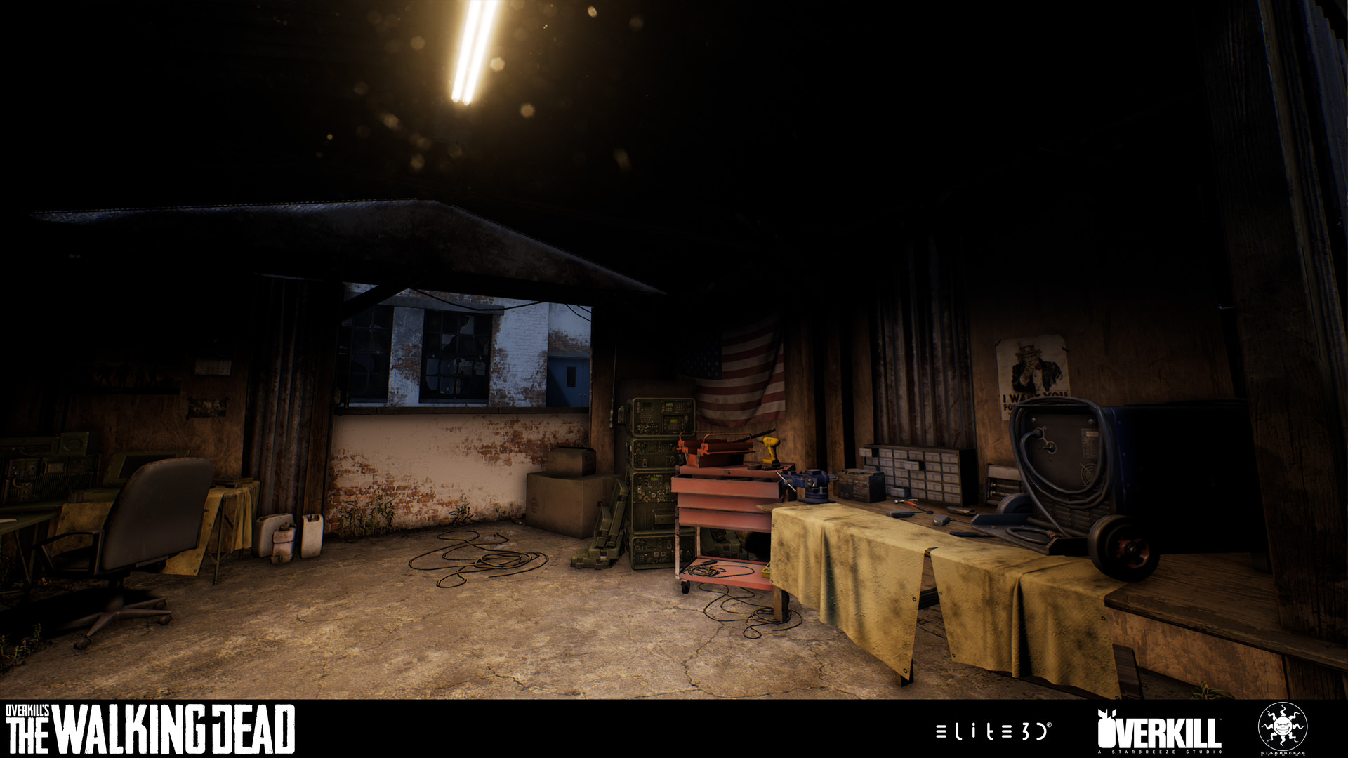 Paula Sánchez-Ferrero - Overkill´s The Walking Dead Environment