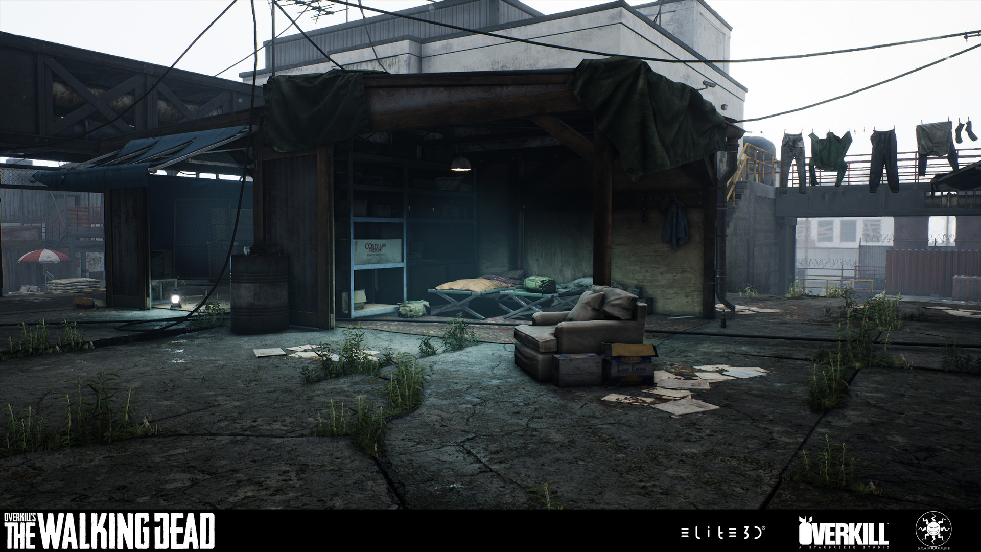 Paula Sánchez-Ferrero - Overkill´s The Walking Dead Environment