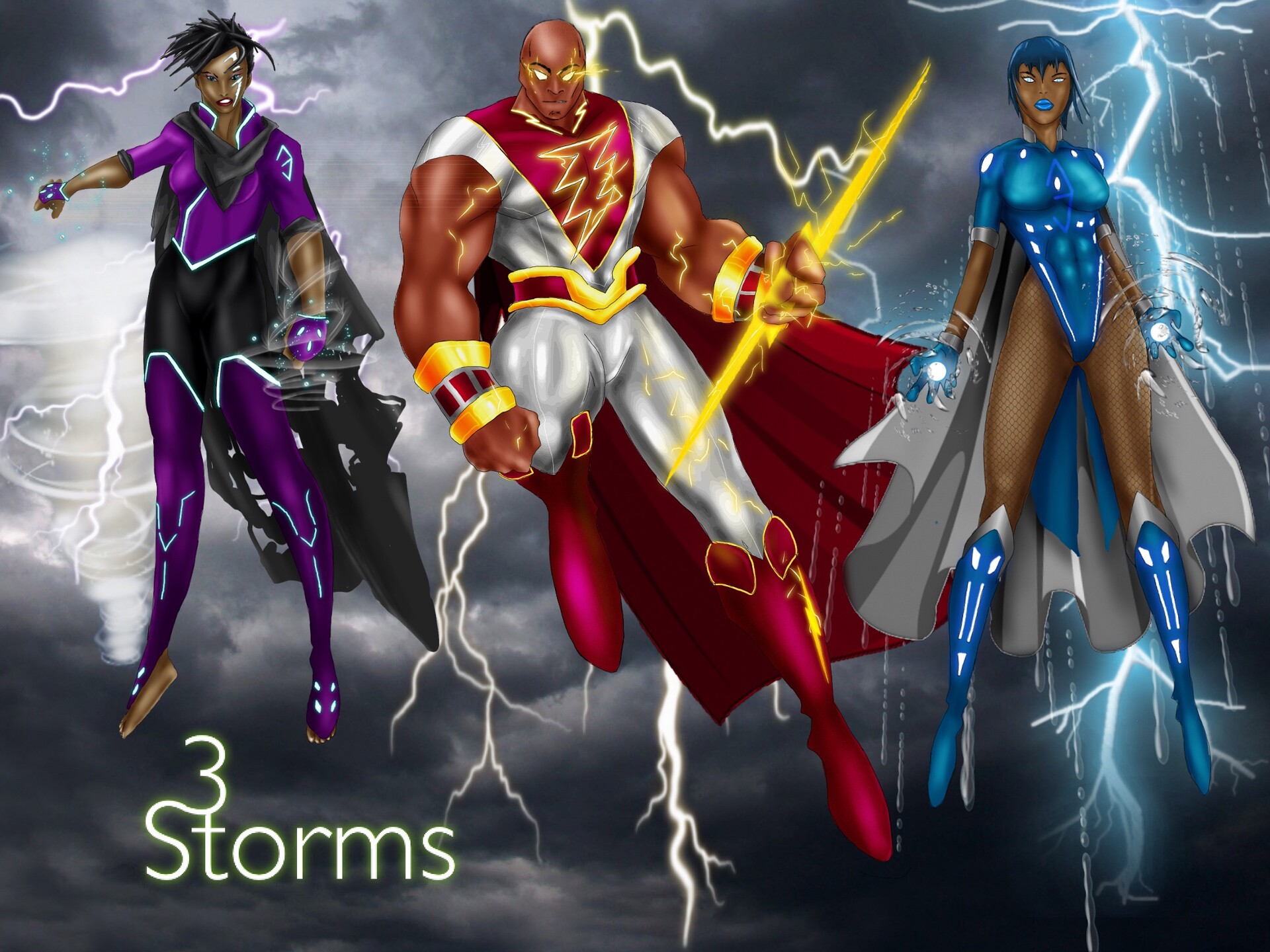 ArtStation - 3 storms