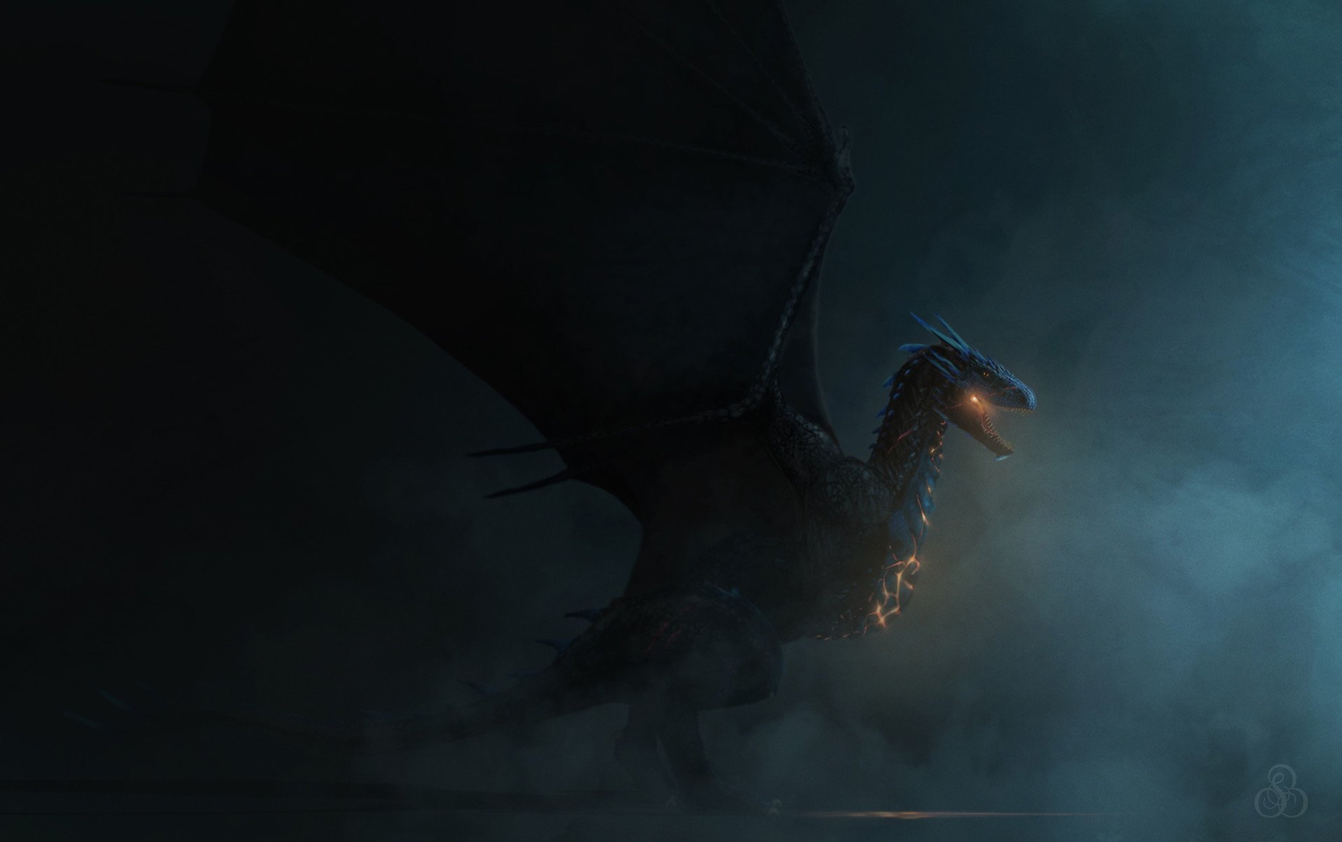 ArtStation - Blue Dragon