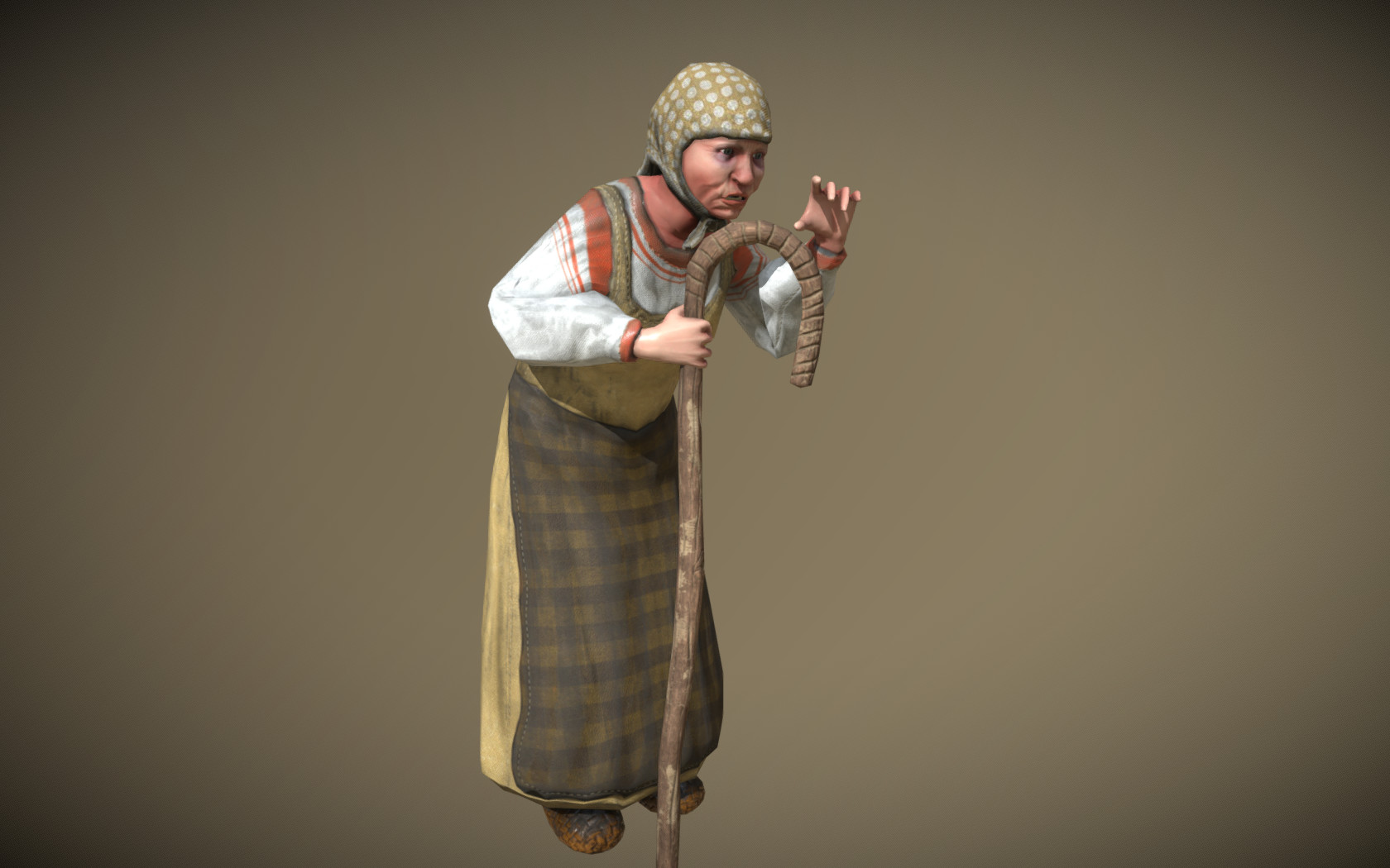 Roman Durnin - Peasant (Villager) Old Woman