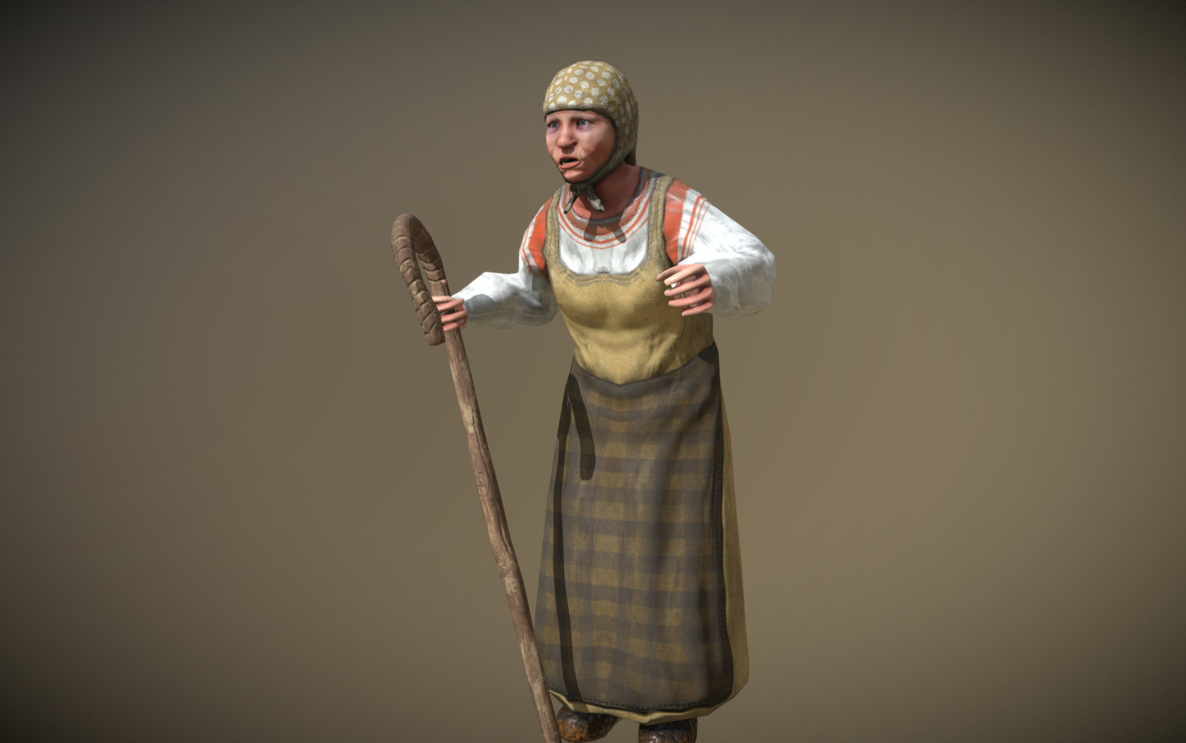 Roman Durnin - Peasant (Villager) Old Woman