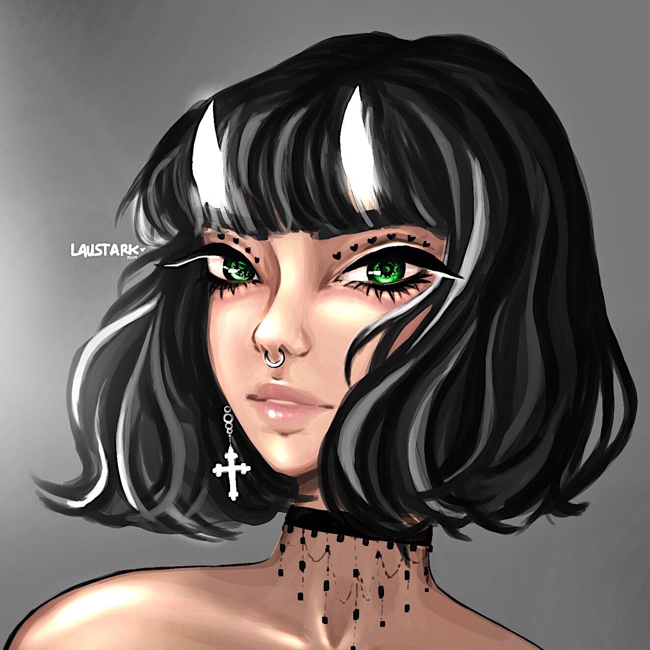 ArtStation - Goth Girl