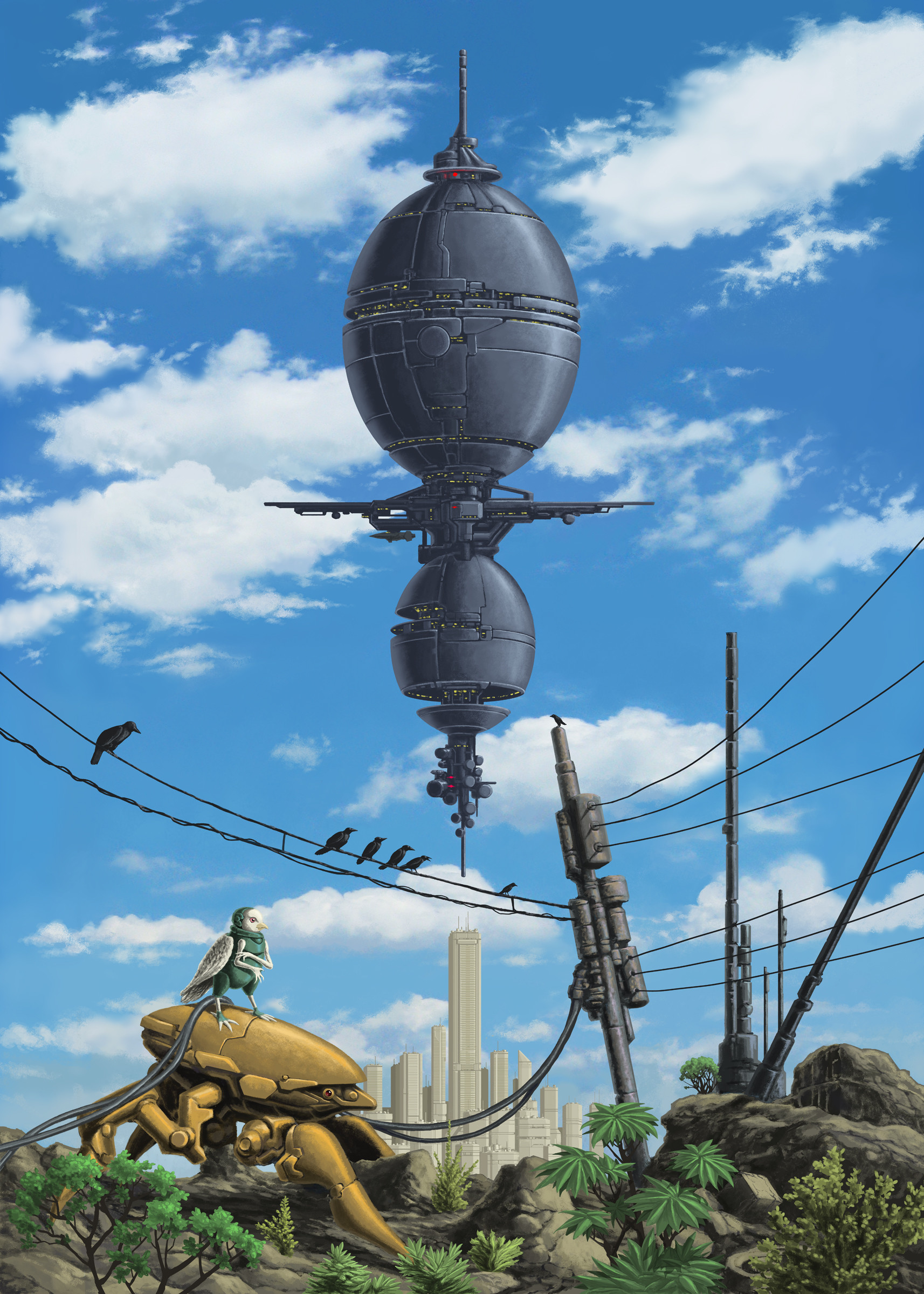 ArtStation - Crow City