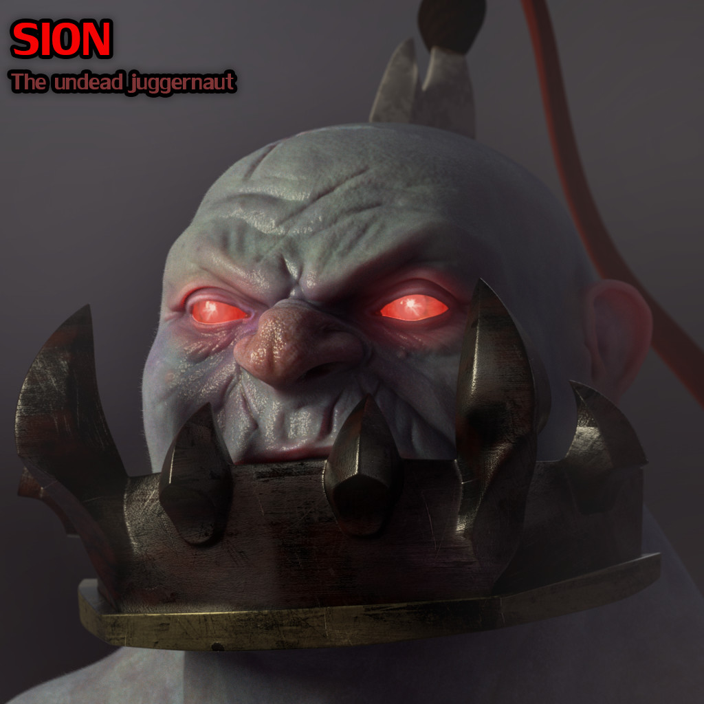 ArtStation - Sion | The undead juggernaut