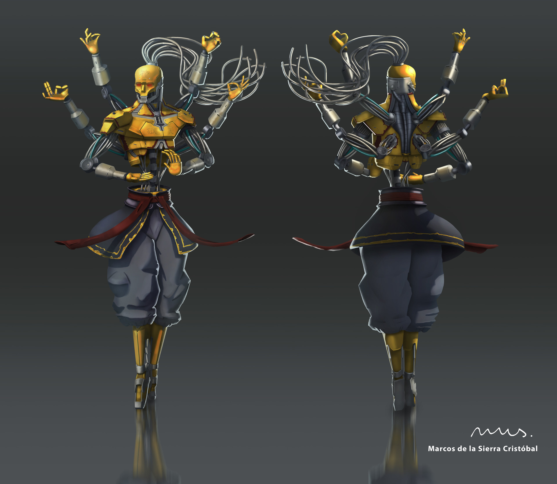 ArtStation - Amida - God of Life