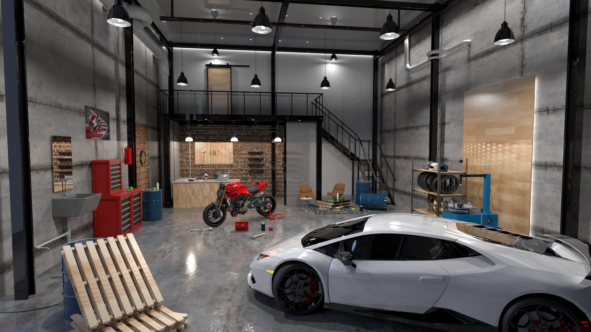 ArtStation - Midterm class CPA216 introduction to 3d animation