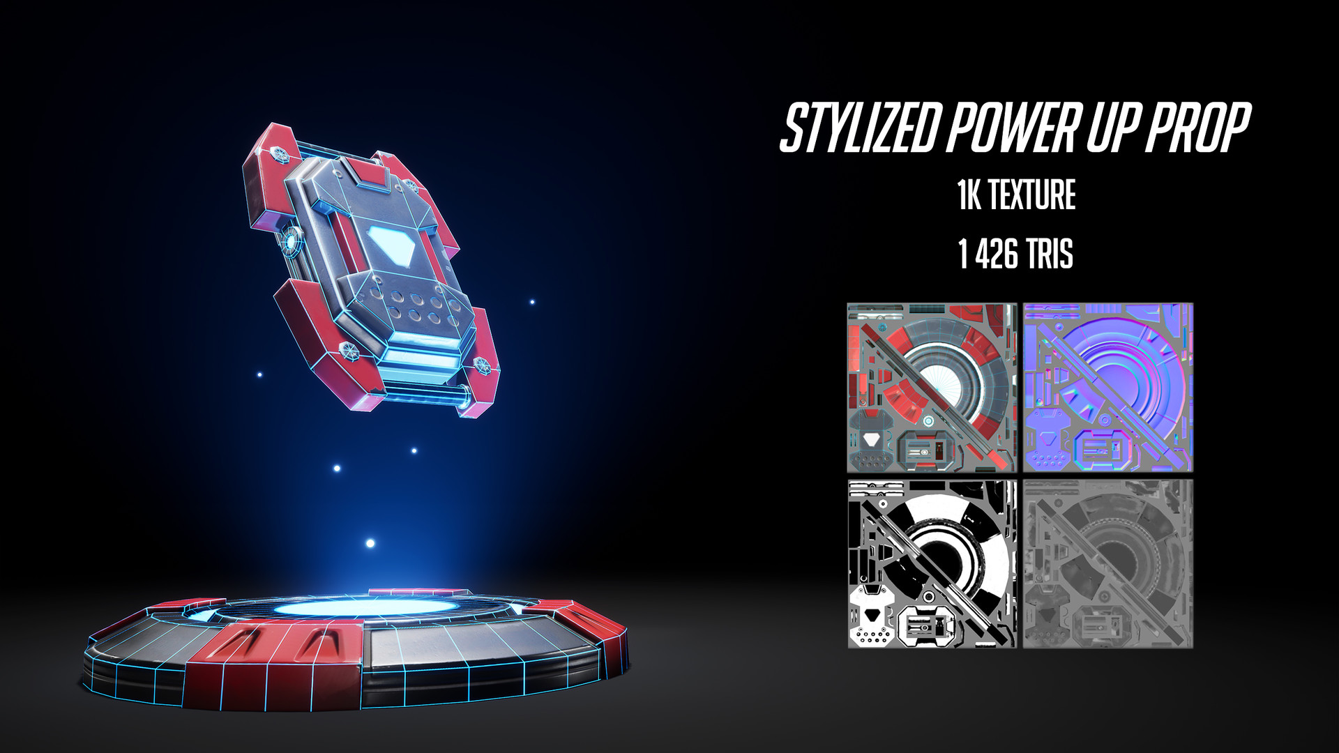 Joel Westman Environment Artist - Stylized Power Up Prop (UE4)