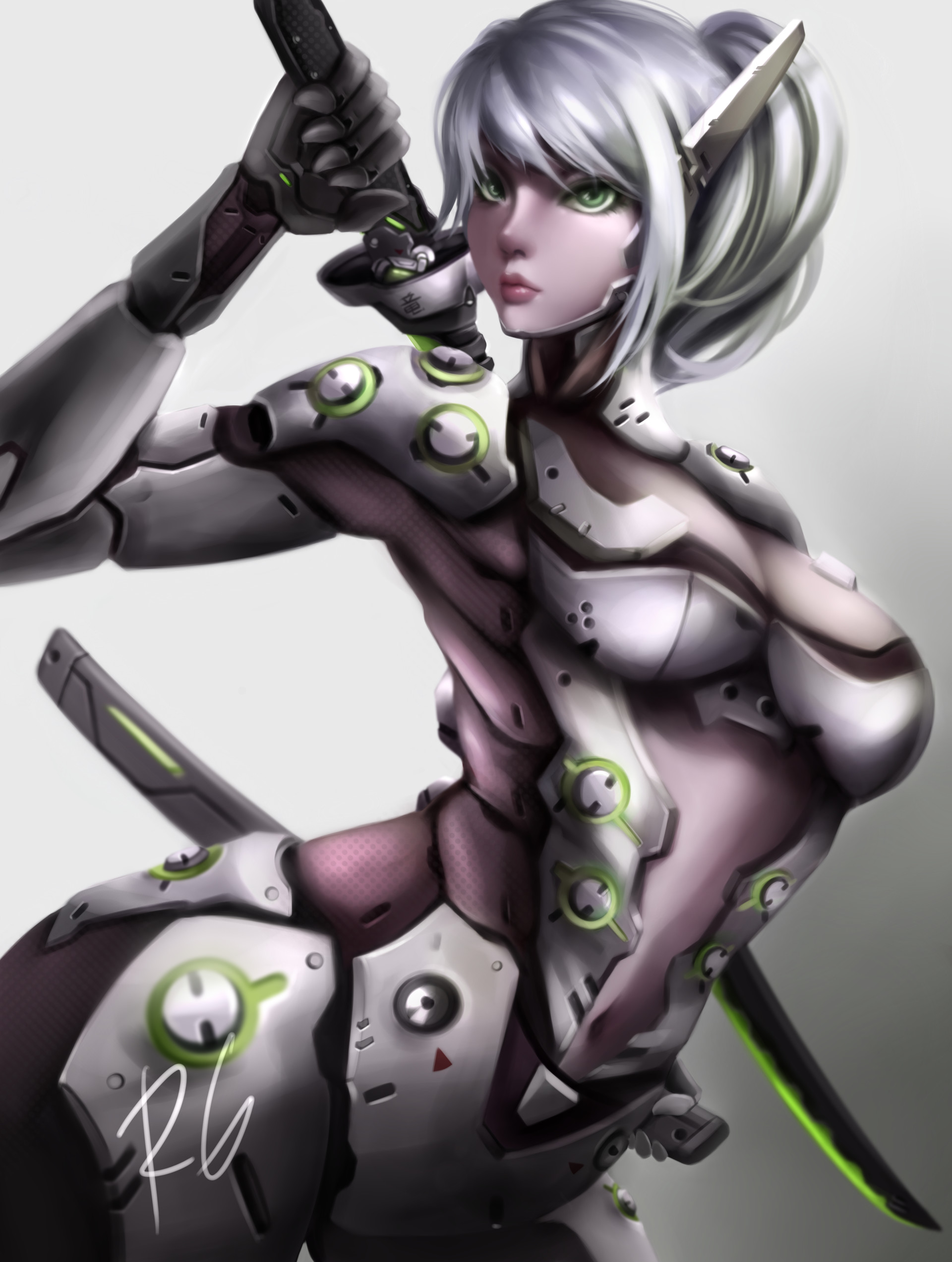 ArtStation - genji overwatch