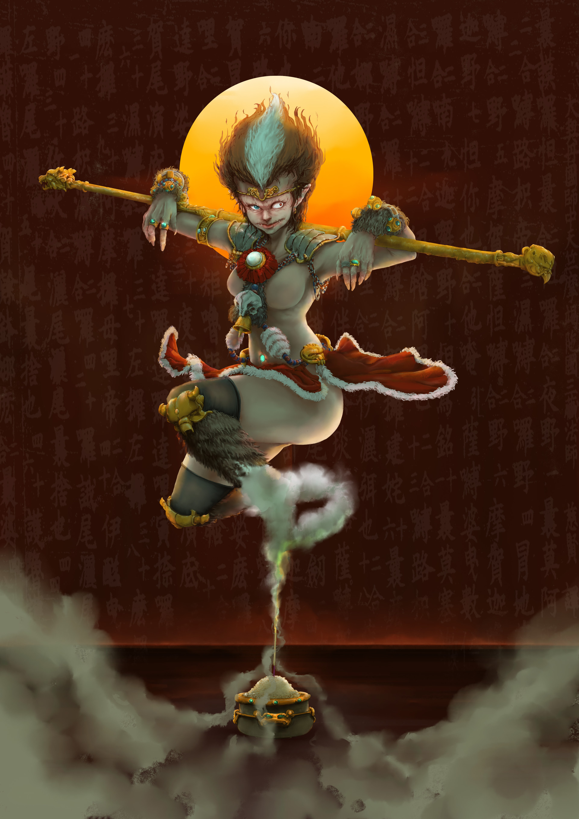 ArtStation - monkey queen