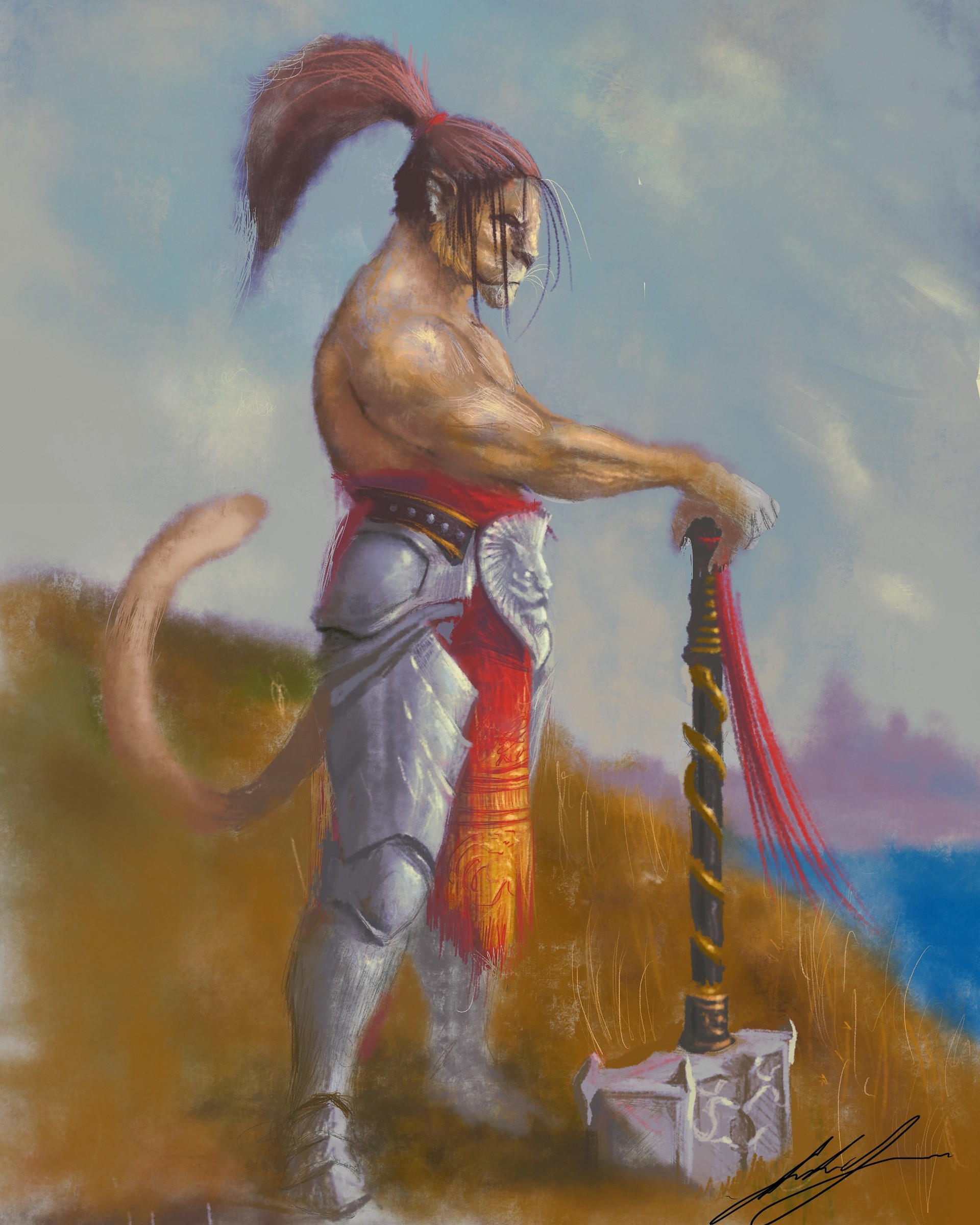 ArtStation - Lion Character