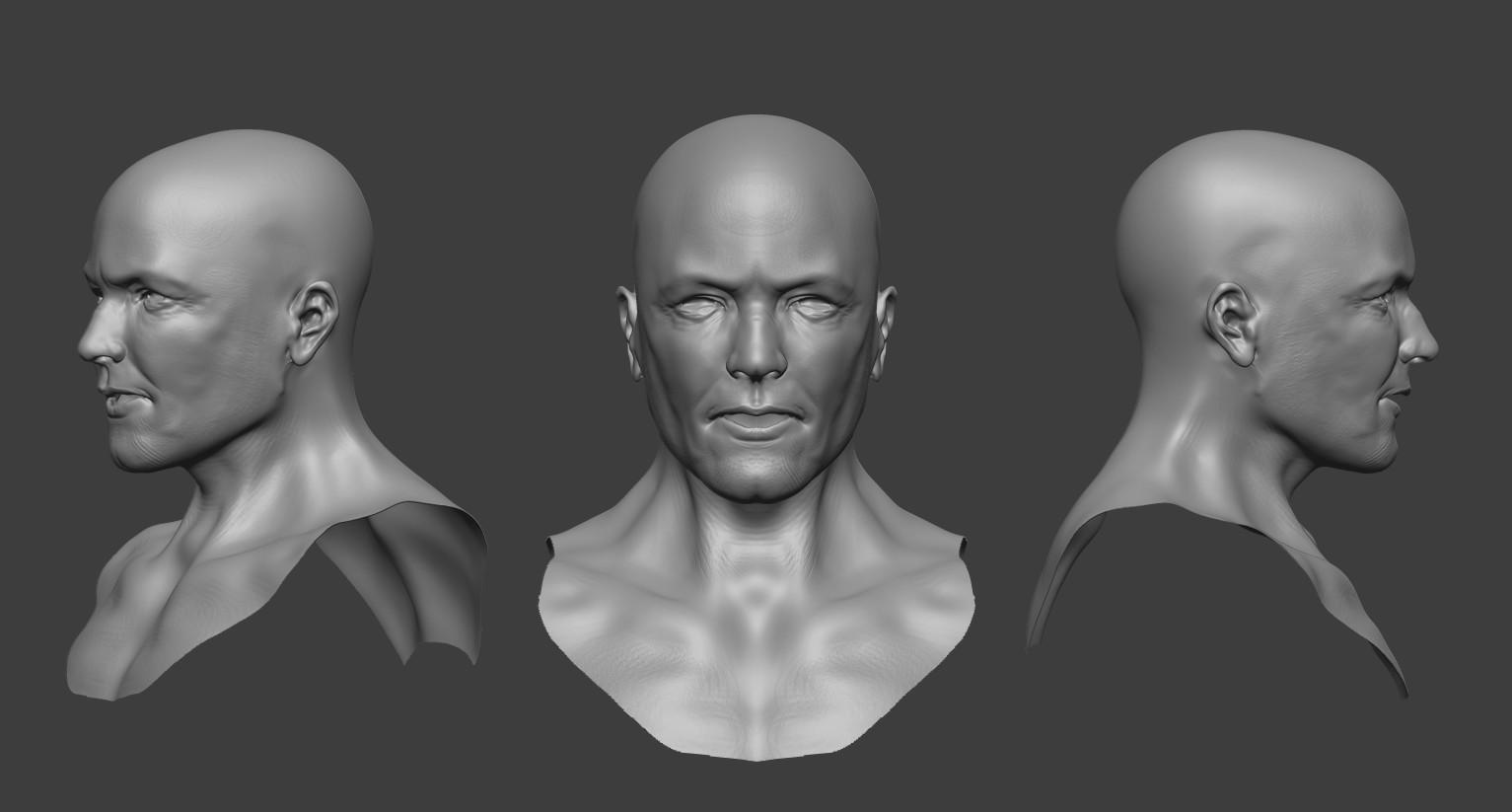 Yunan Gao - Character Model (bust)