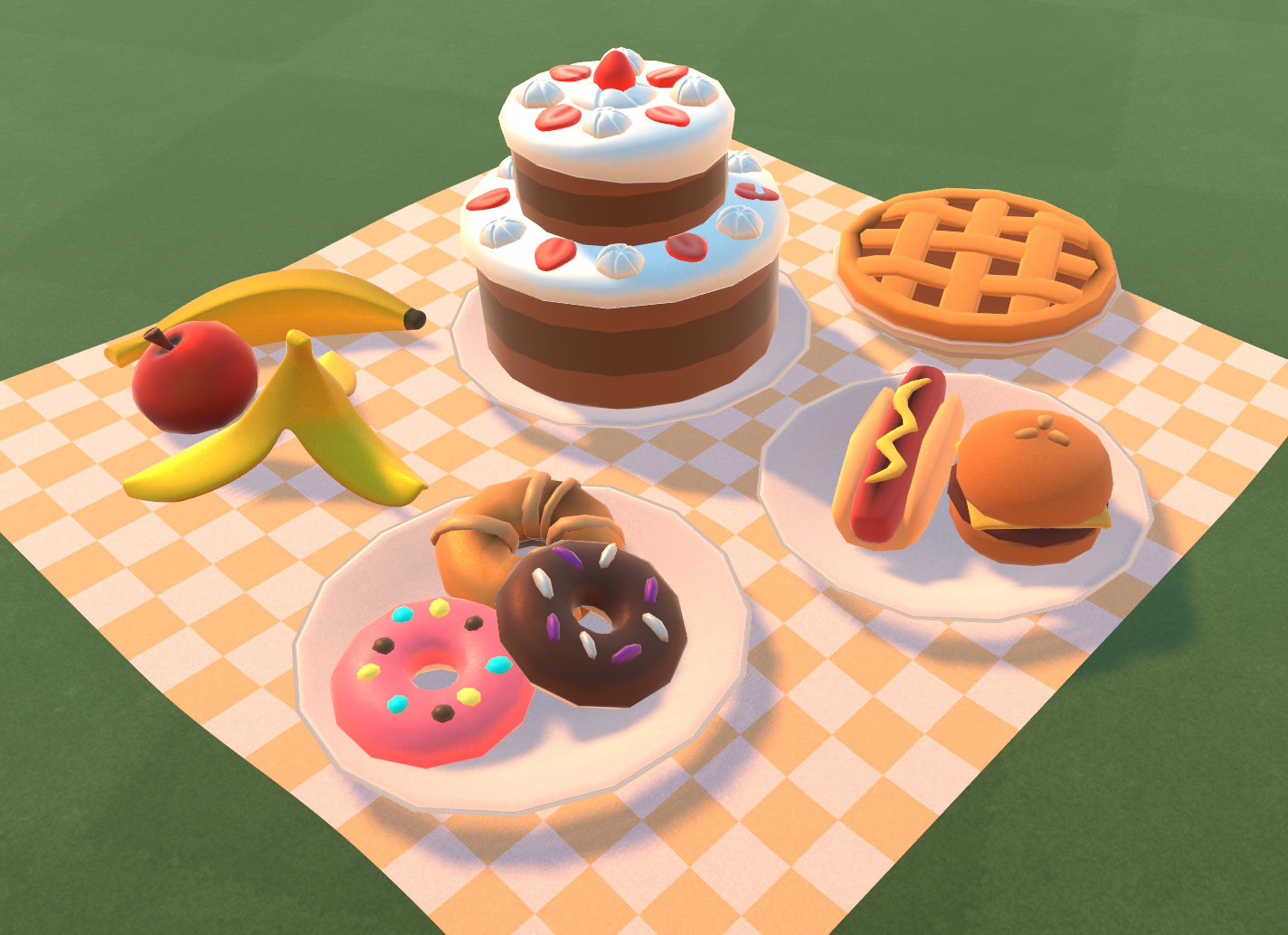 ArtStation - Food game assets