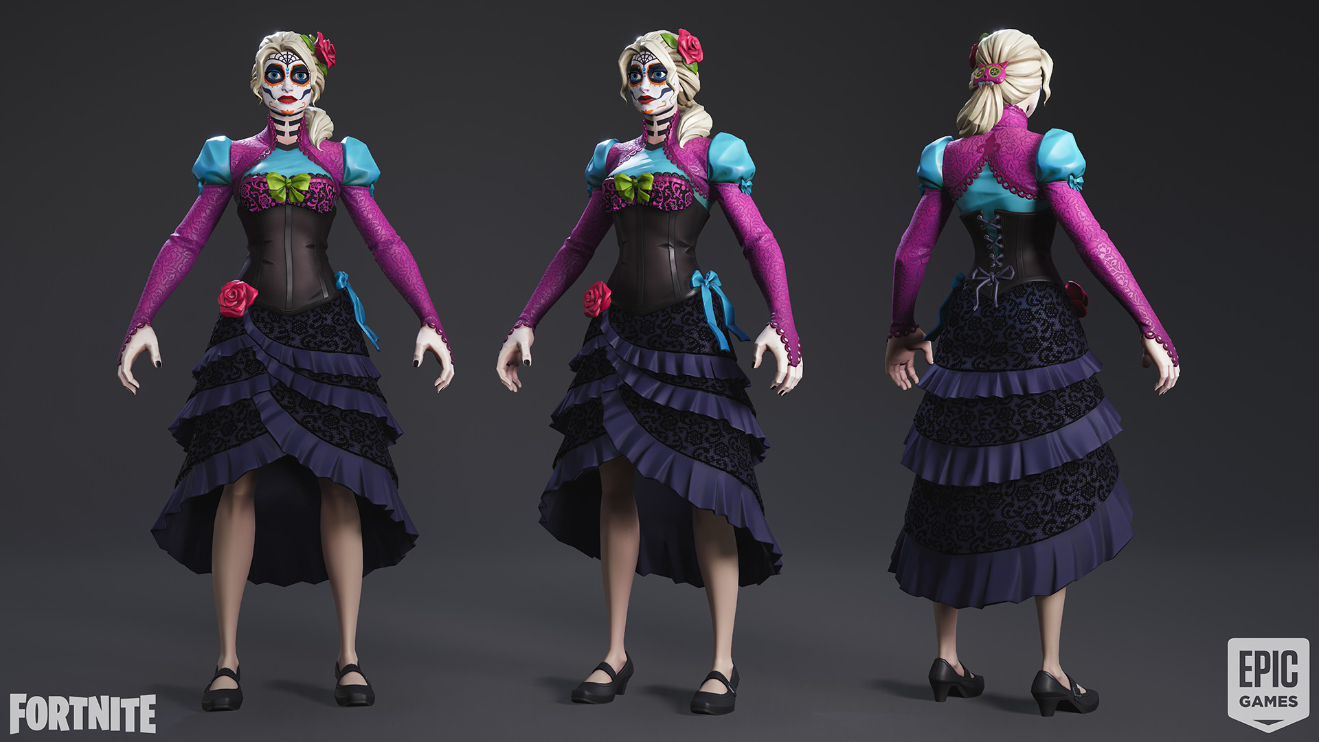 Marat Latypov - Fortnite - Rosa (skin), Wing Tip (skin)