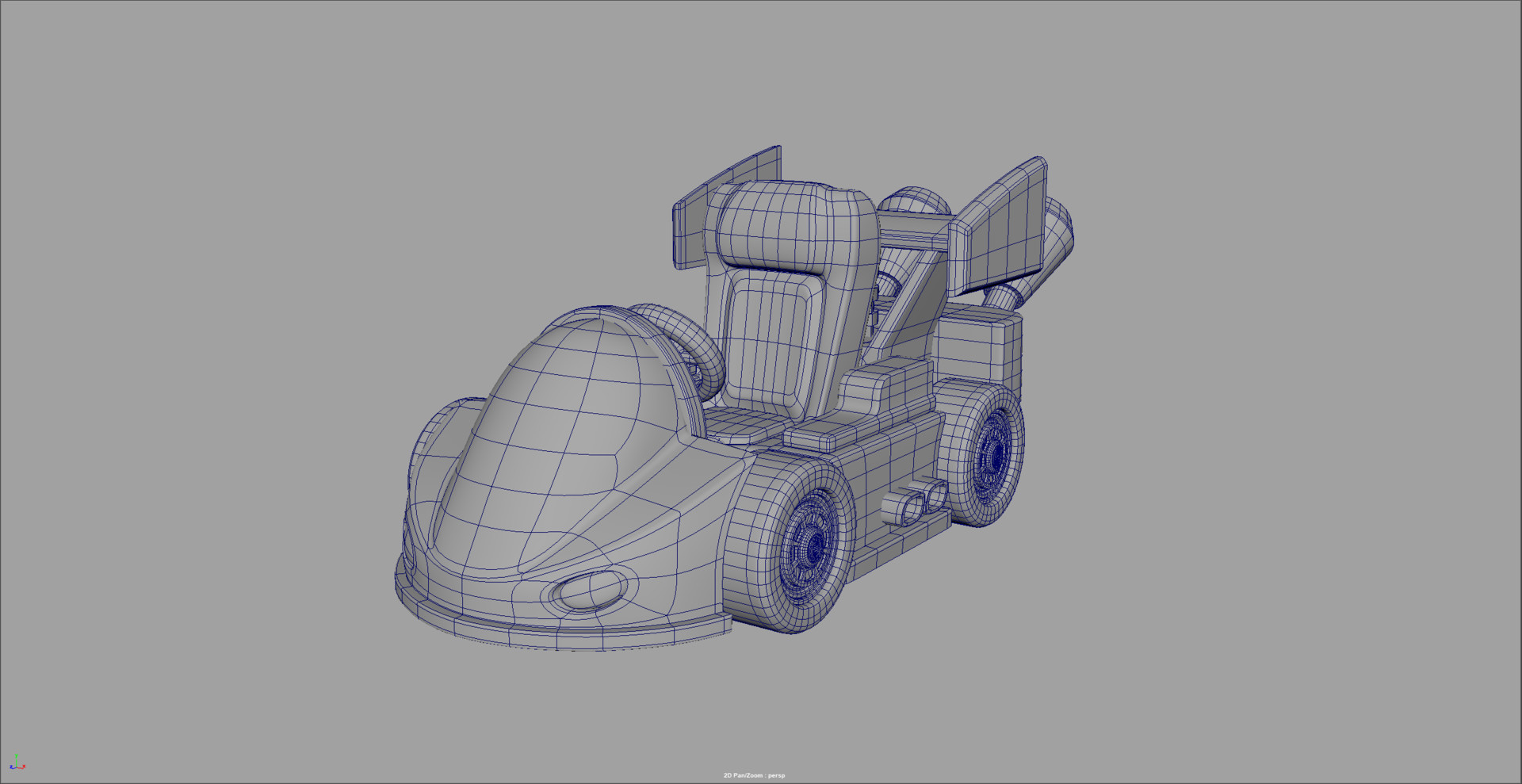 ArtStation - Nitro Fox Kart model