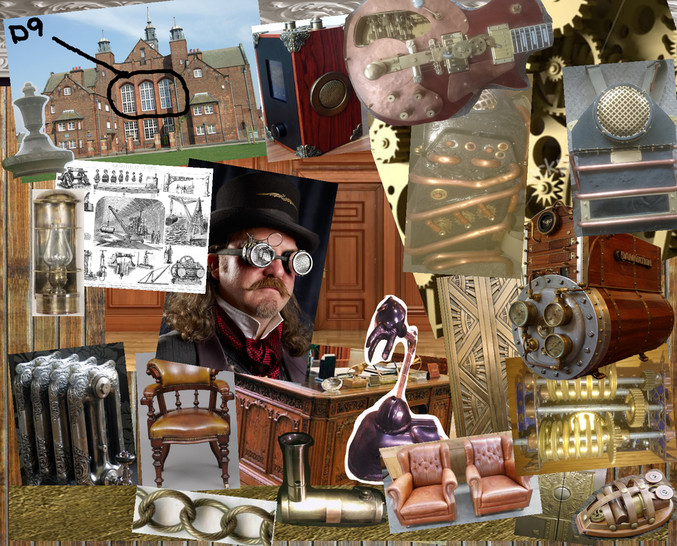 ArtStation - Steampunk Classroom