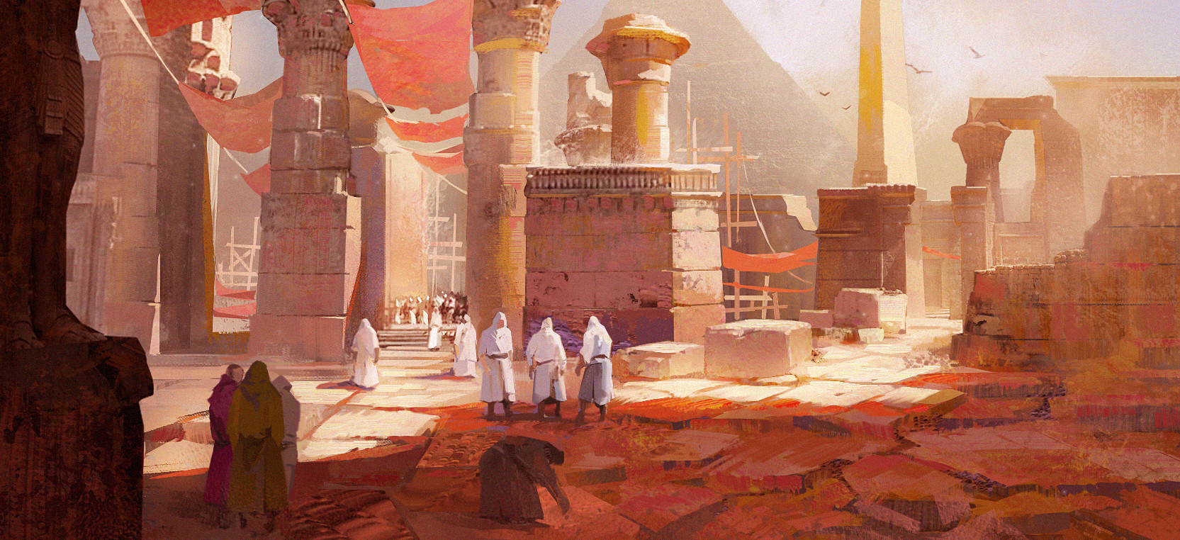 ArtStation - Temple ruins