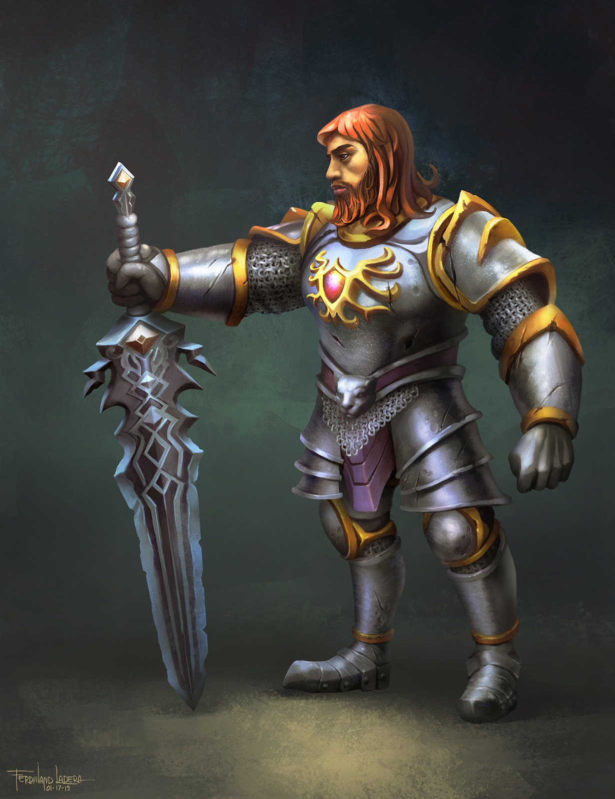 ArtStation - Bojar: Human Warrior