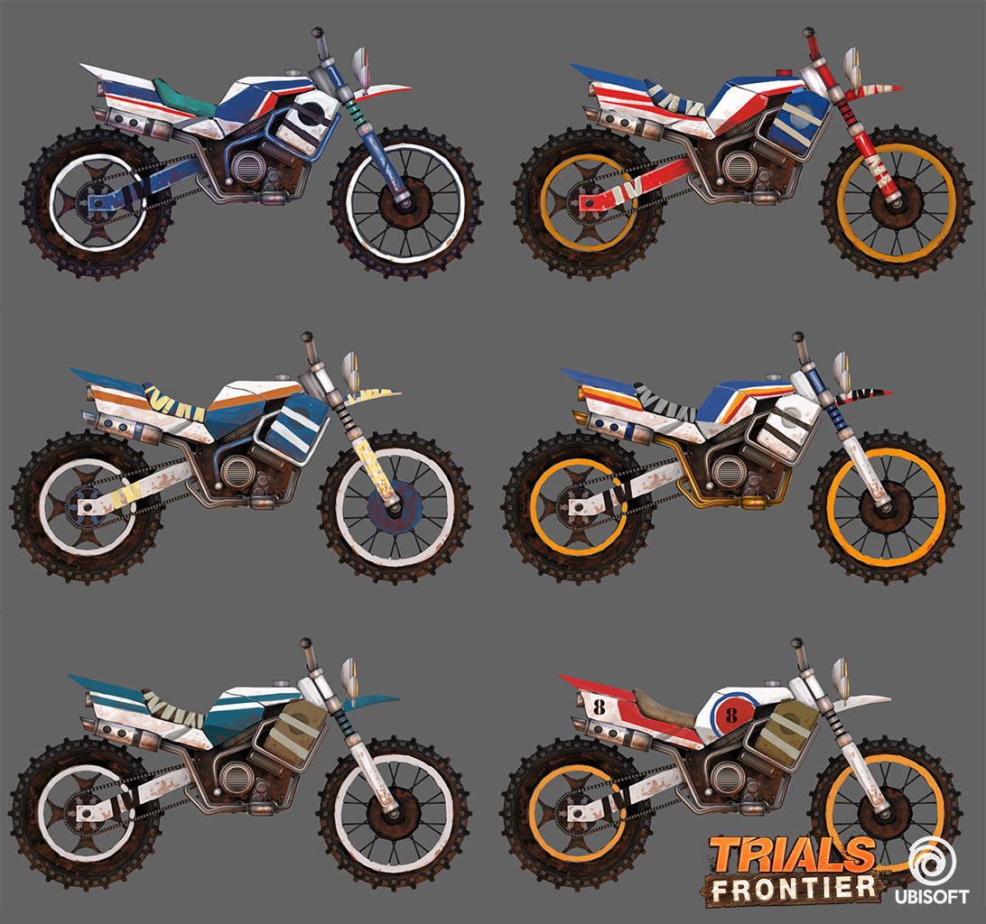 Anto Thomas - Bike skin concept of 'Bandito' bike.