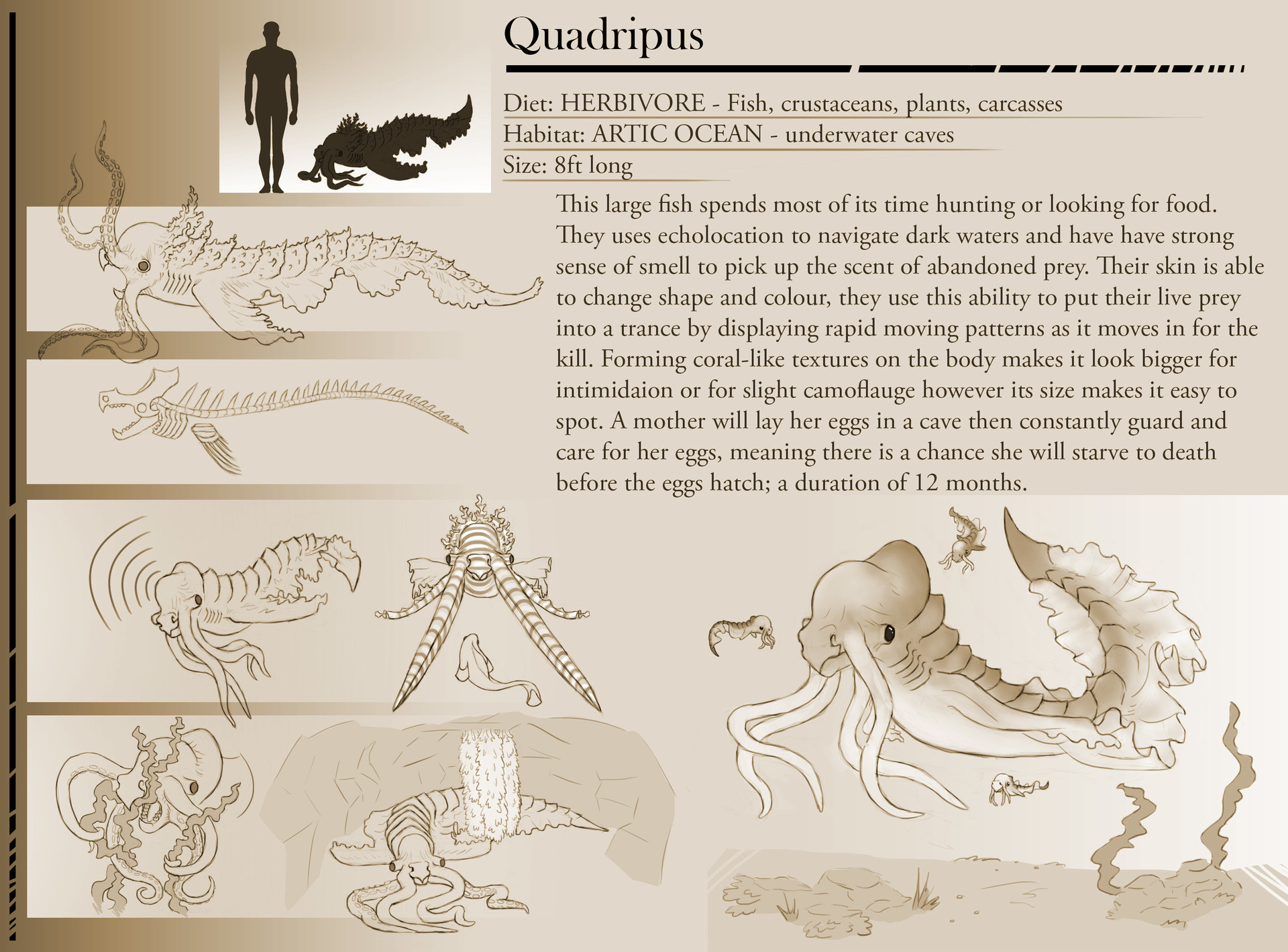 ArtStation - Creature Design - Honours Outcome #2