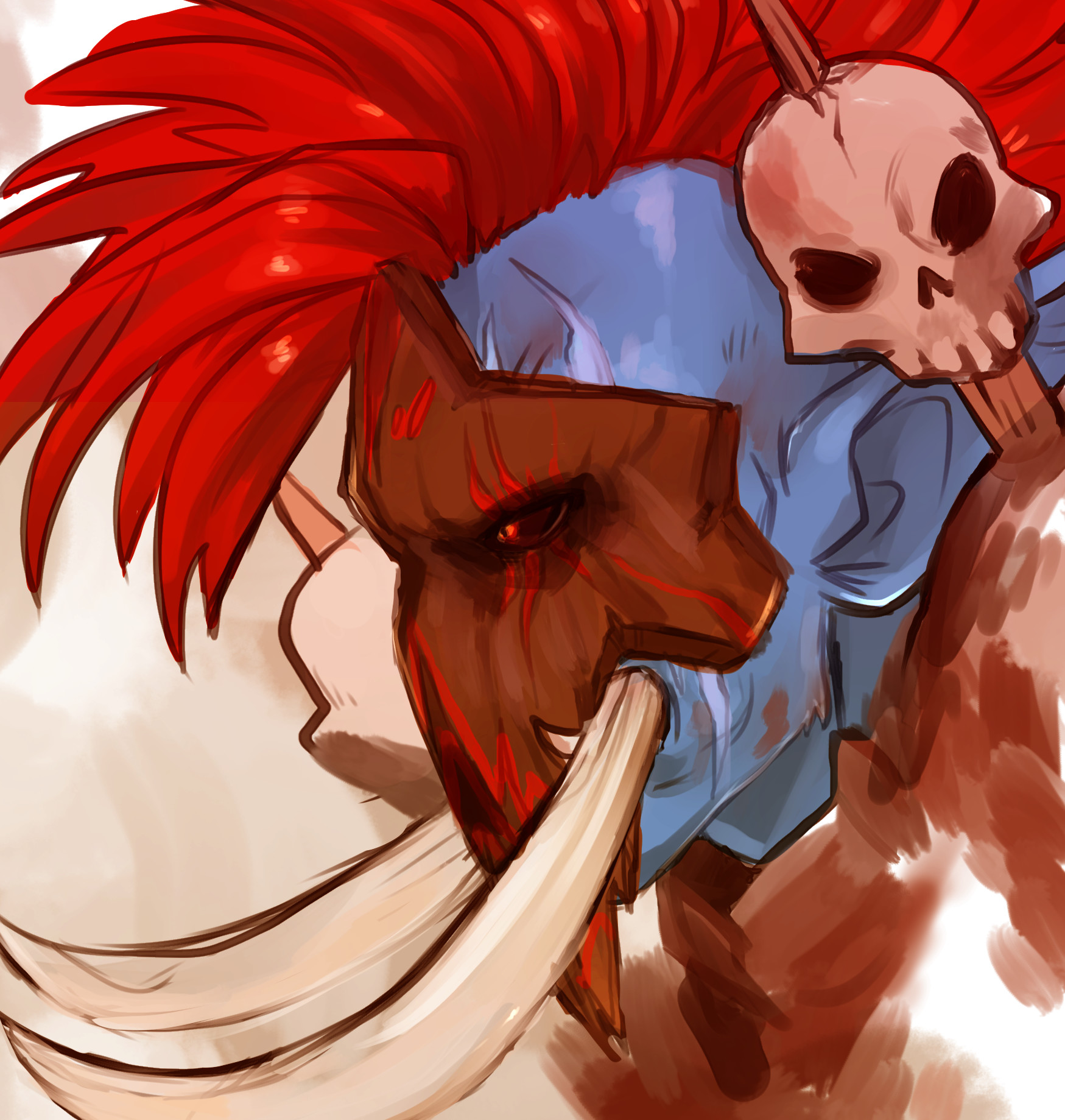 ArtStation - Colored Troll Sketch