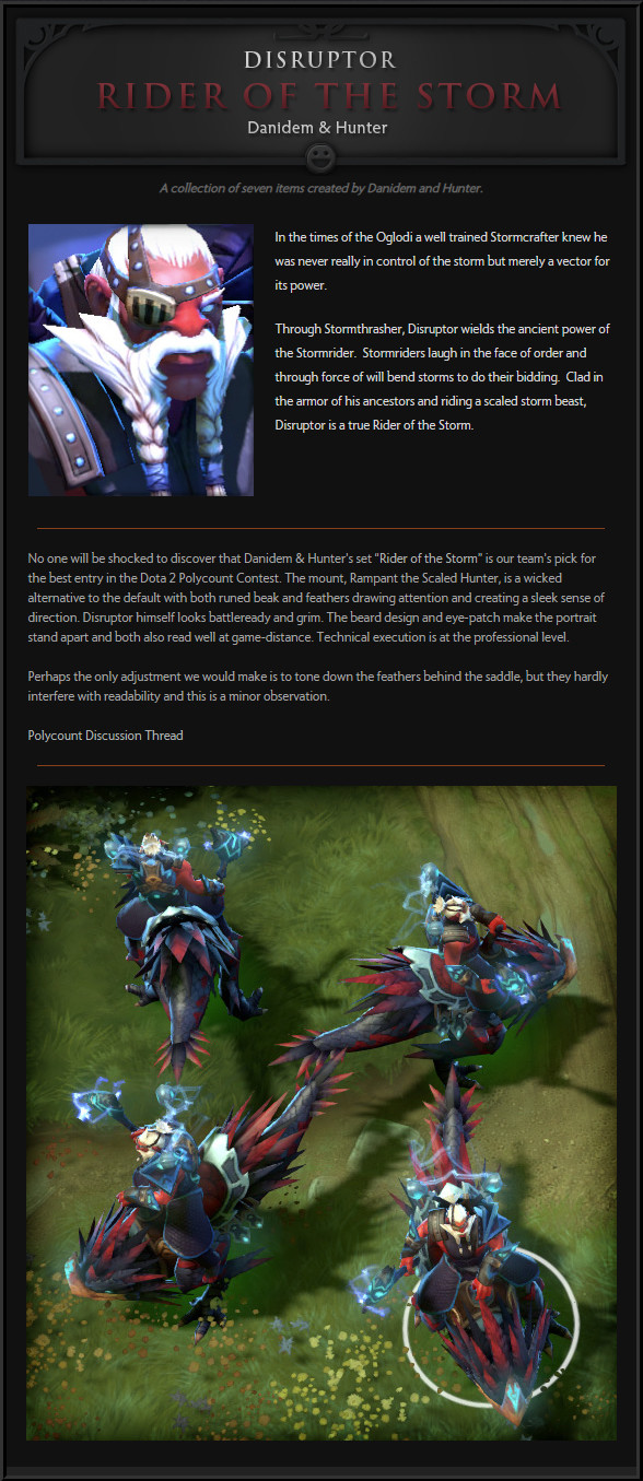 Disruptor Dota 2 Skins