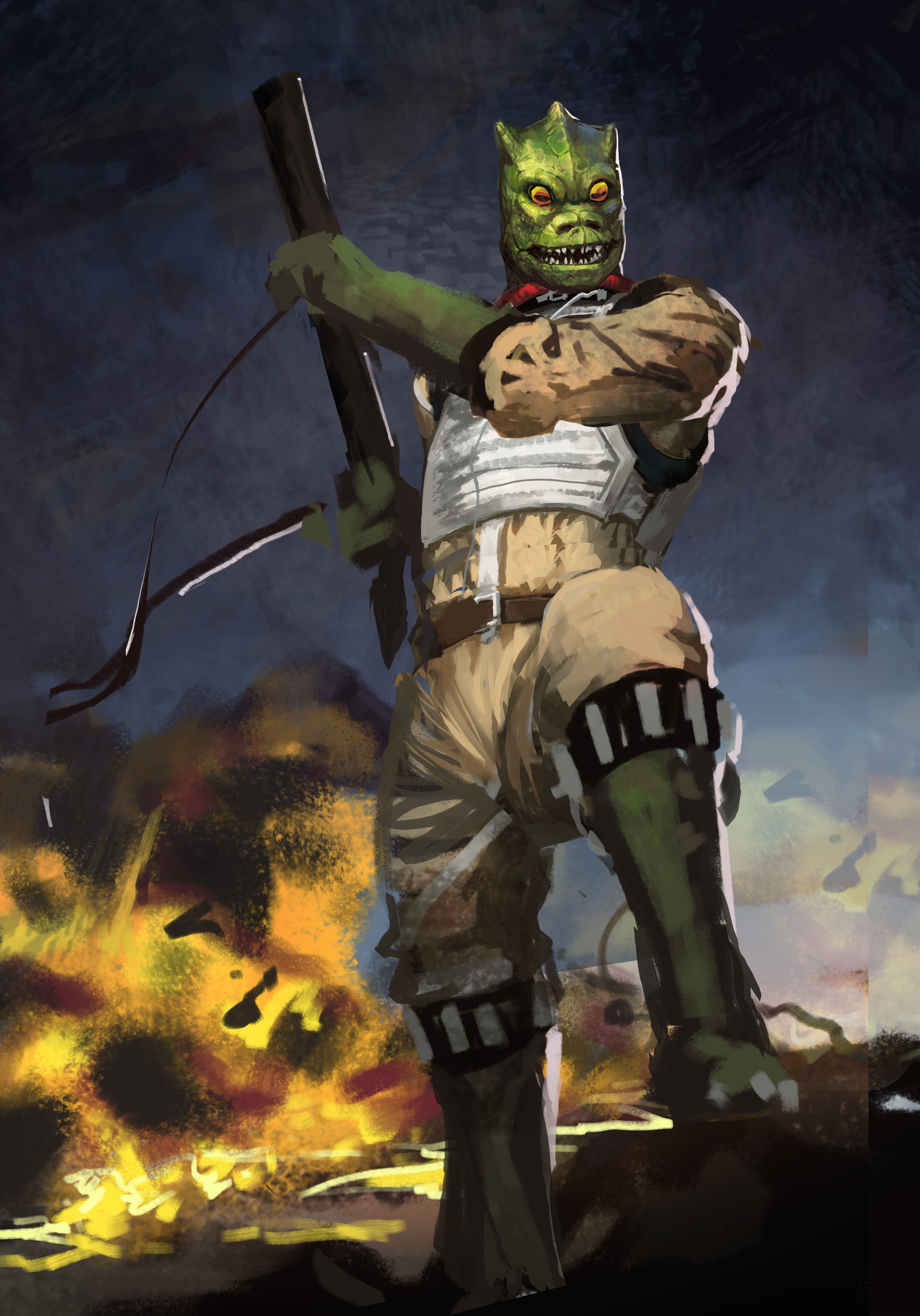 ArtStation - BOSSK FAN ART