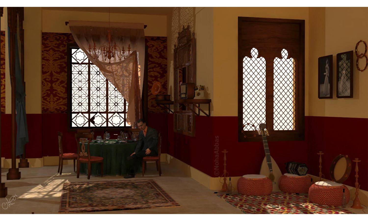 Noha Abbas - Egyptian Hara in the 30's