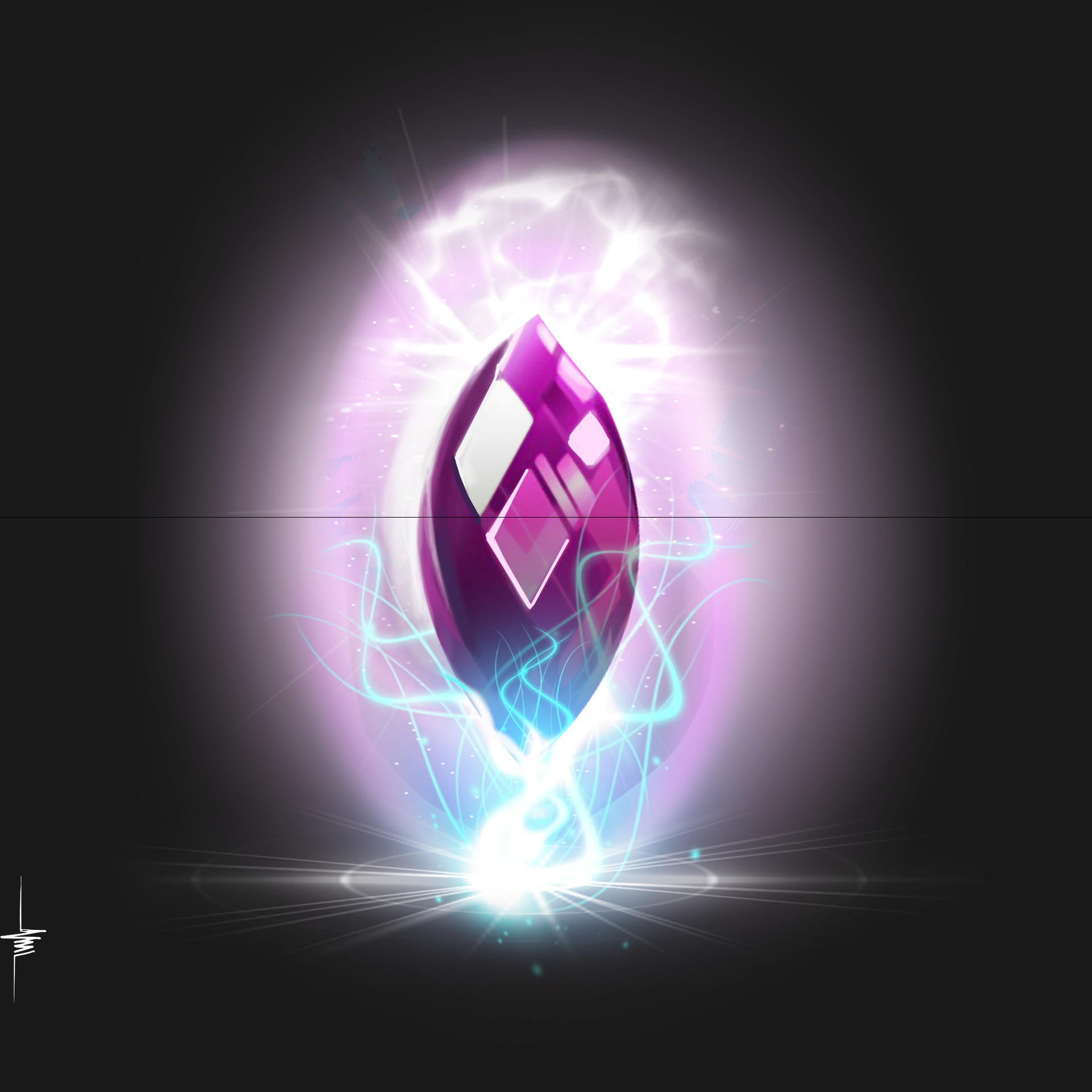 ArtStation - Gem Stone Game Icon art