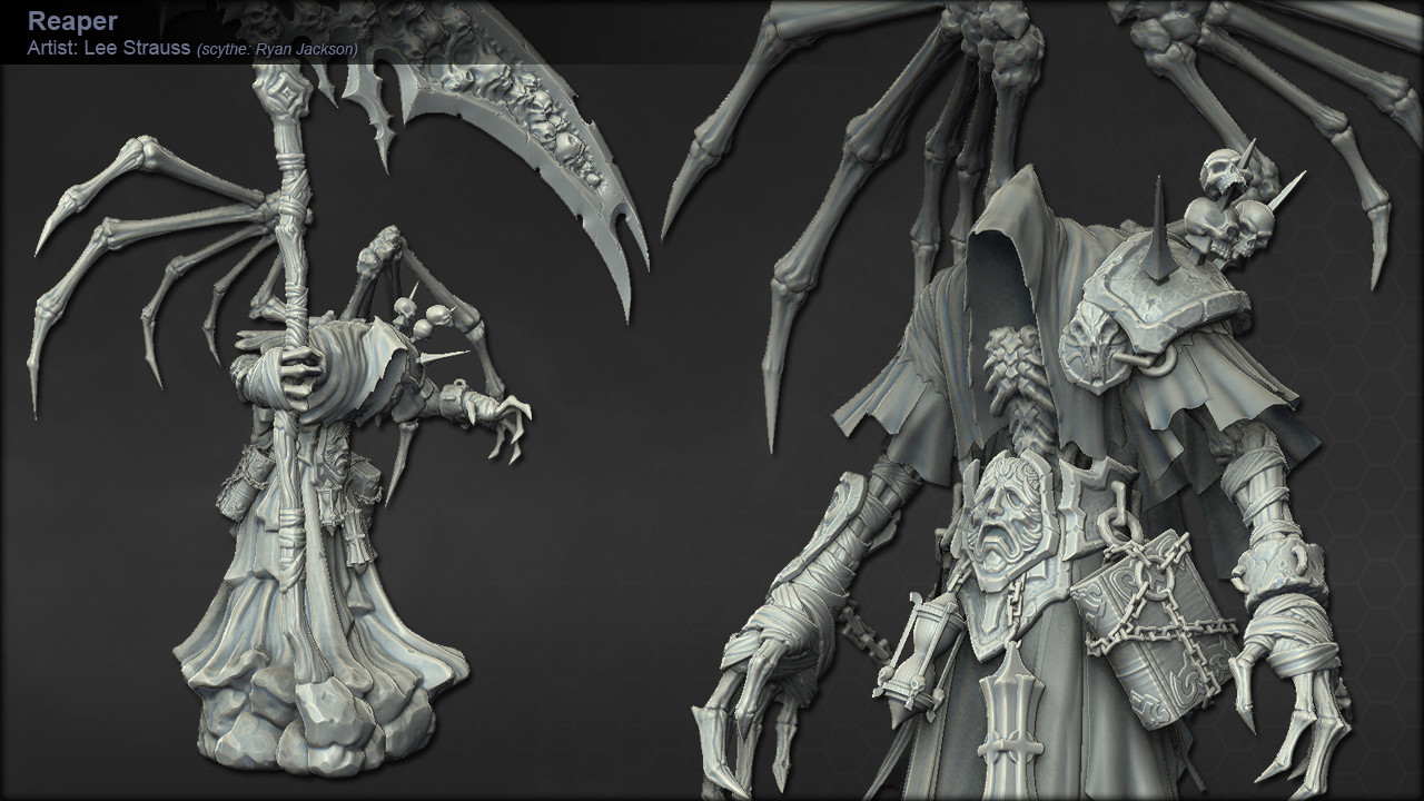 Darksiders 2 Reaper Form Scythe