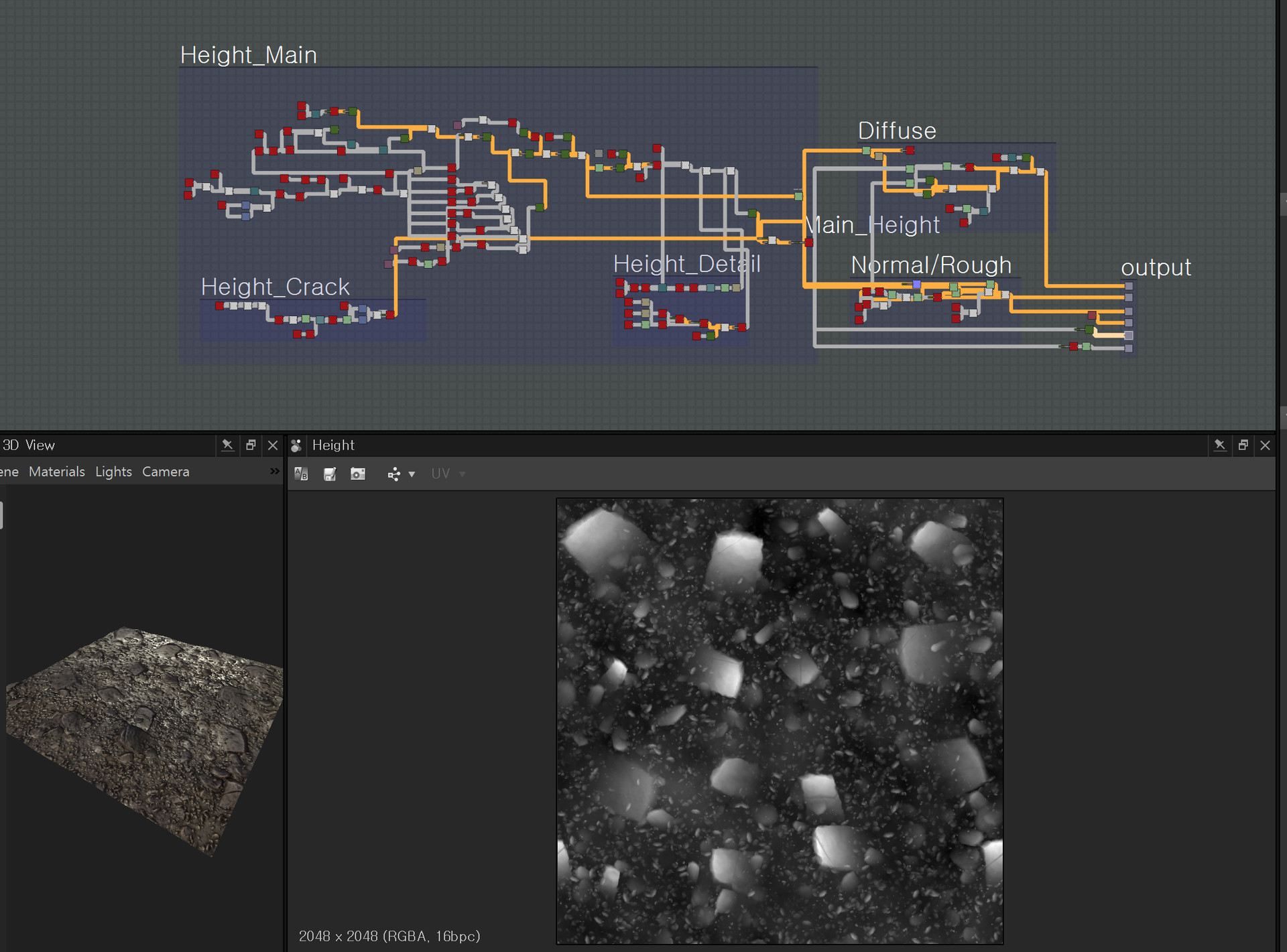 Jin (Rayid) - Rock Ground Material Practice