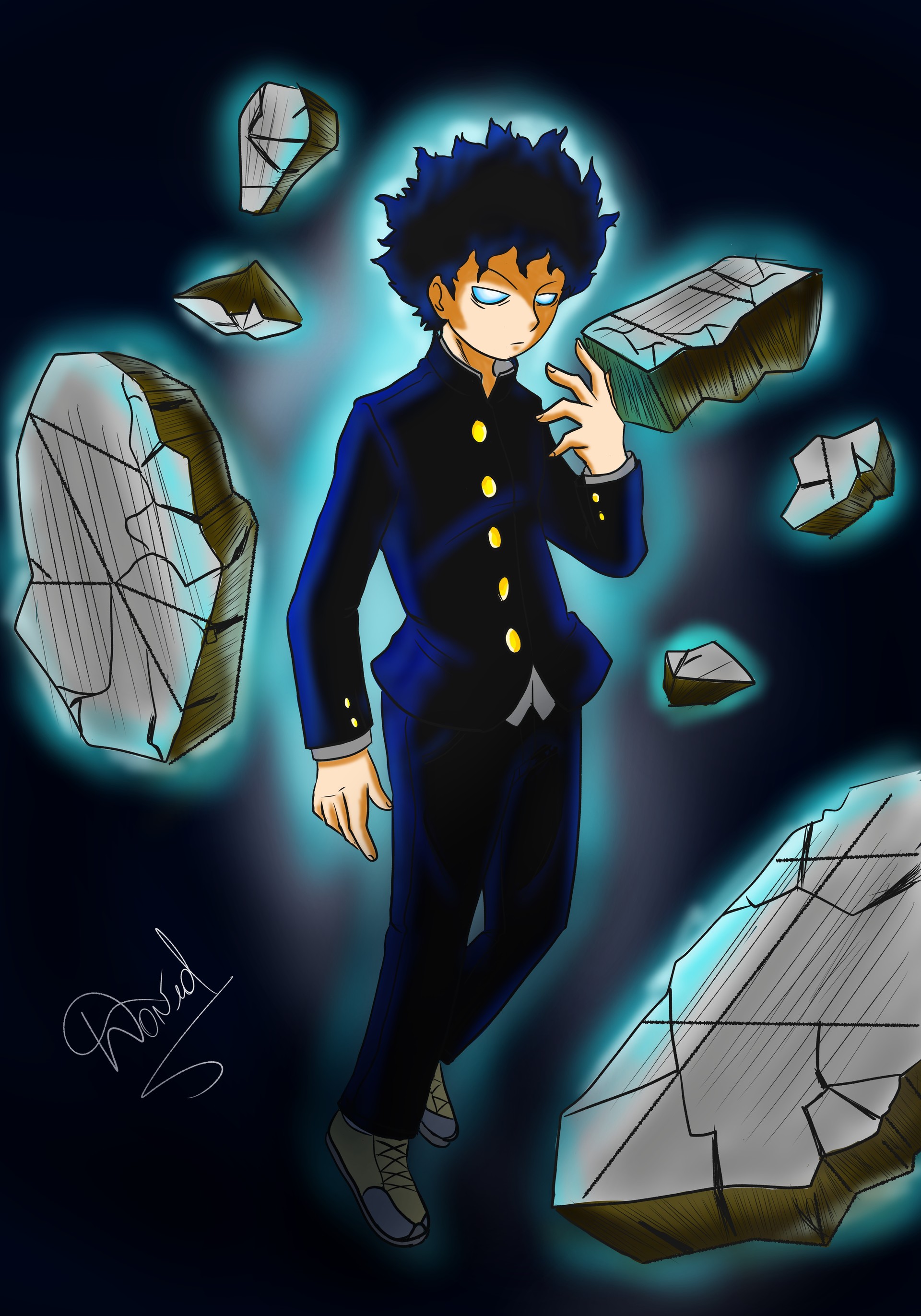 ArtStation - Mob Psycho 100